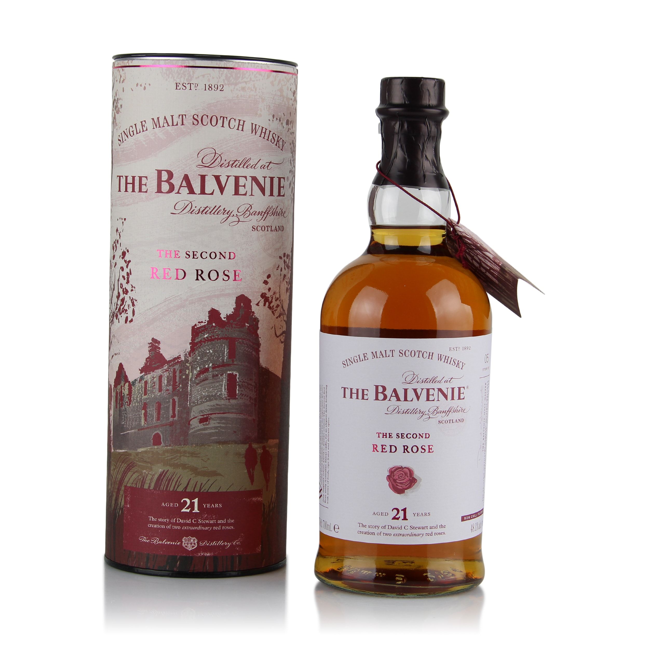 Balvenie 21 Year Old The Second Red Rose Auction | Australian Whisky ...