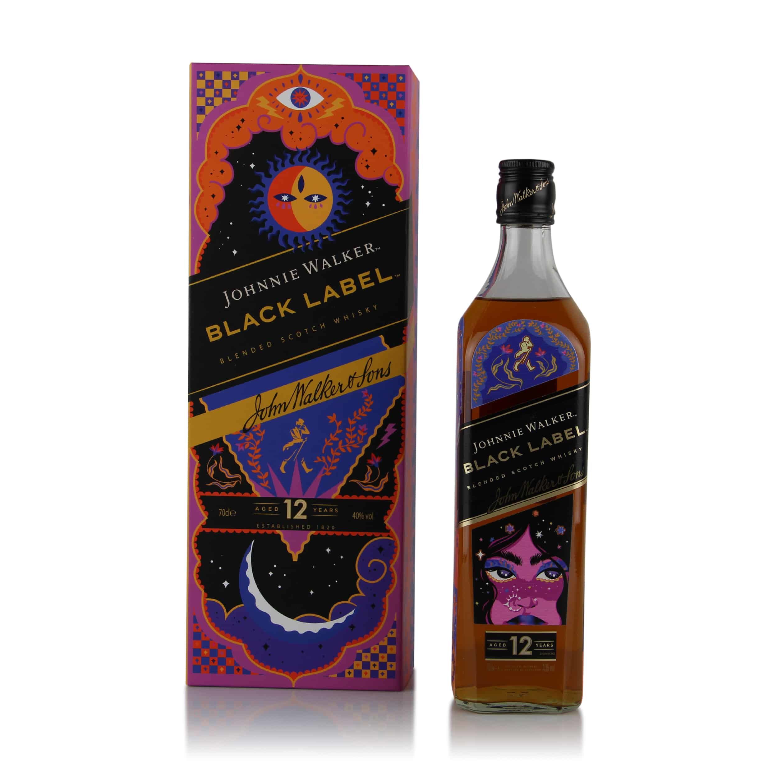 Johnnie Walker 12 Year Old Black Label Bold Steps Auction | Australian Whisky Auctions