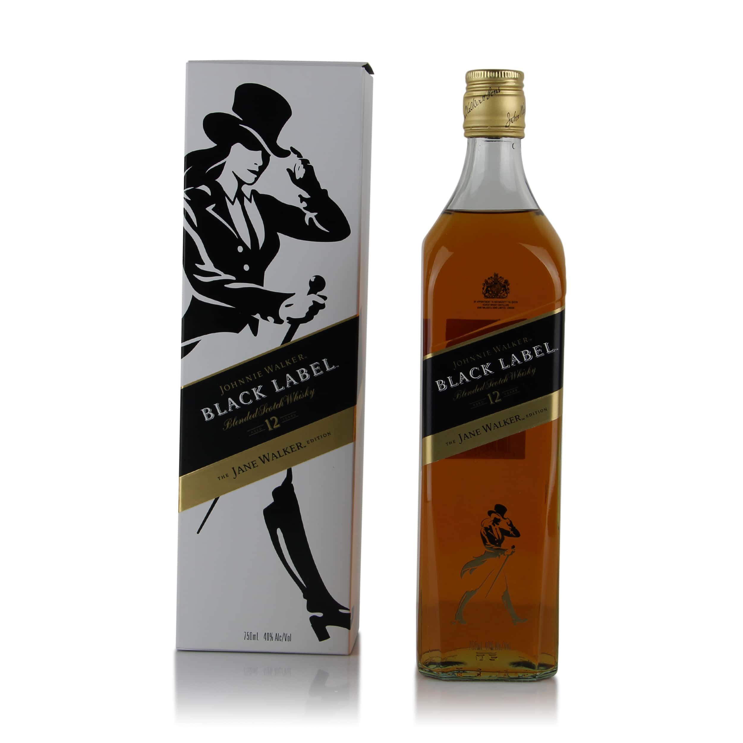 Johnnie Walker 12 Year Old Black Label Jane Walker Edition Auction | Australian Whisky Auctions