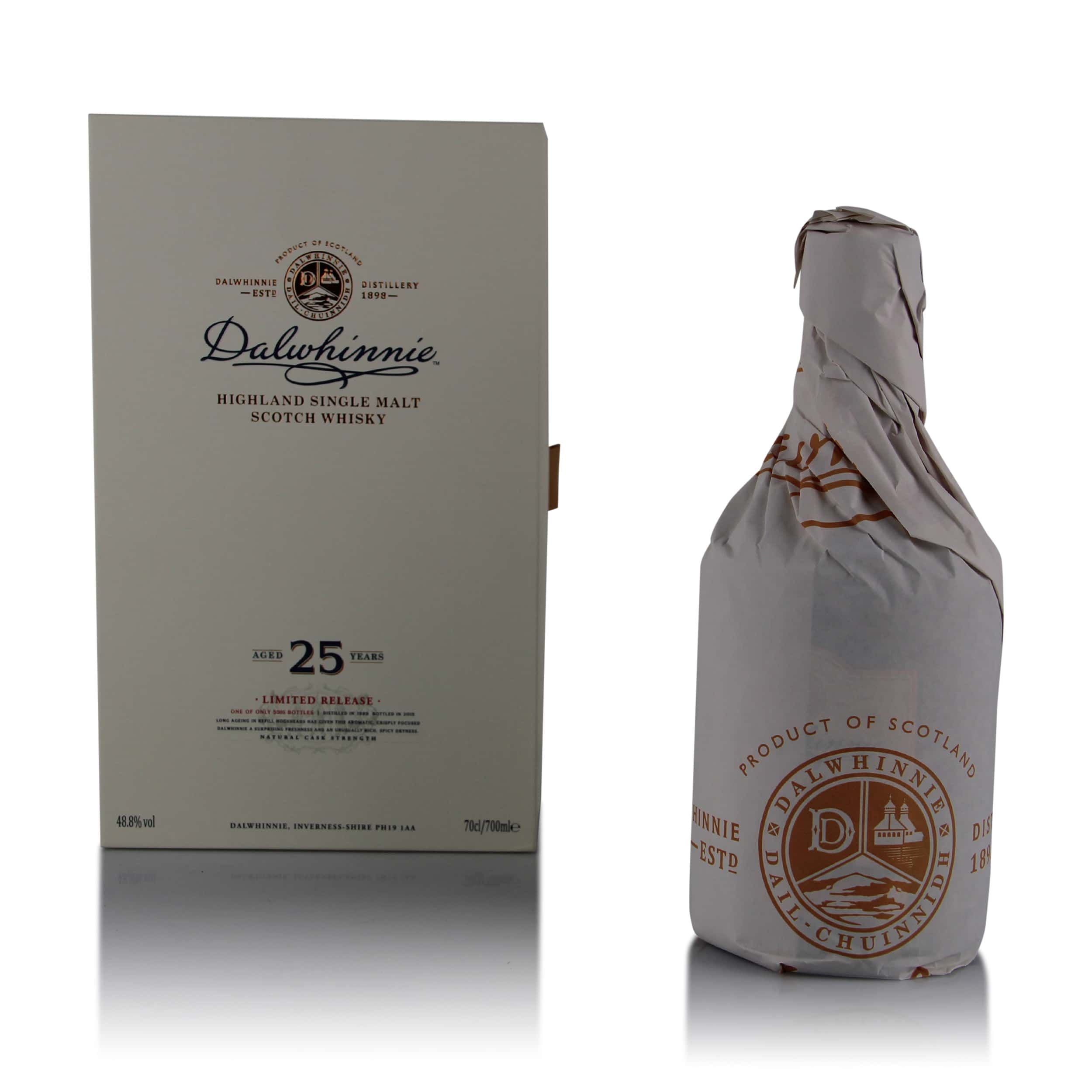Dalwhinnie 1989 25 Year Old Cask Strength Diageo Special Release ...