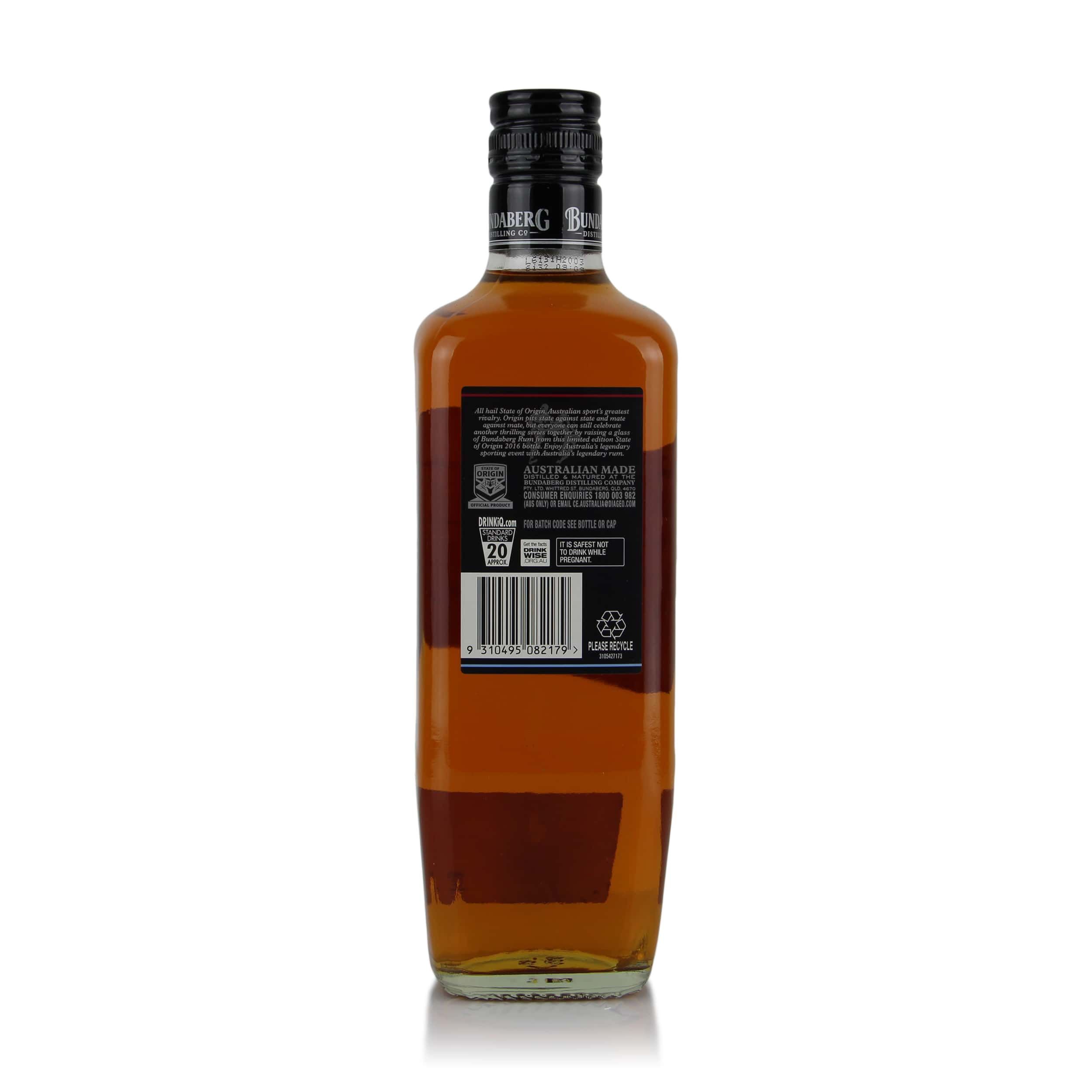 Bundaberg Rum State Of Origin Limited Edition 2016 Release Auction ...