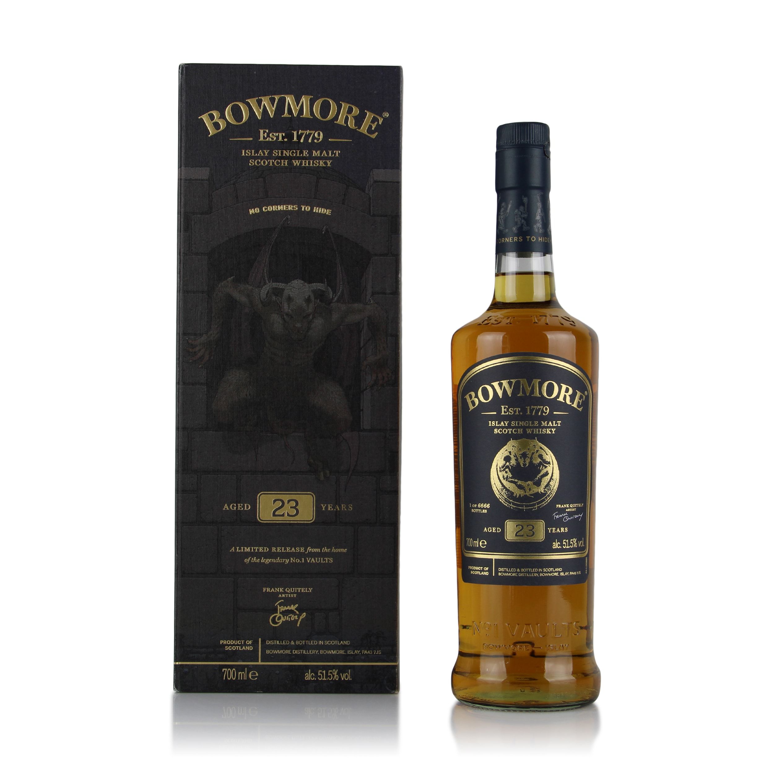 Bowmore 23 Year Old No Corners To Hide Auction | Australian Whisky Auctions