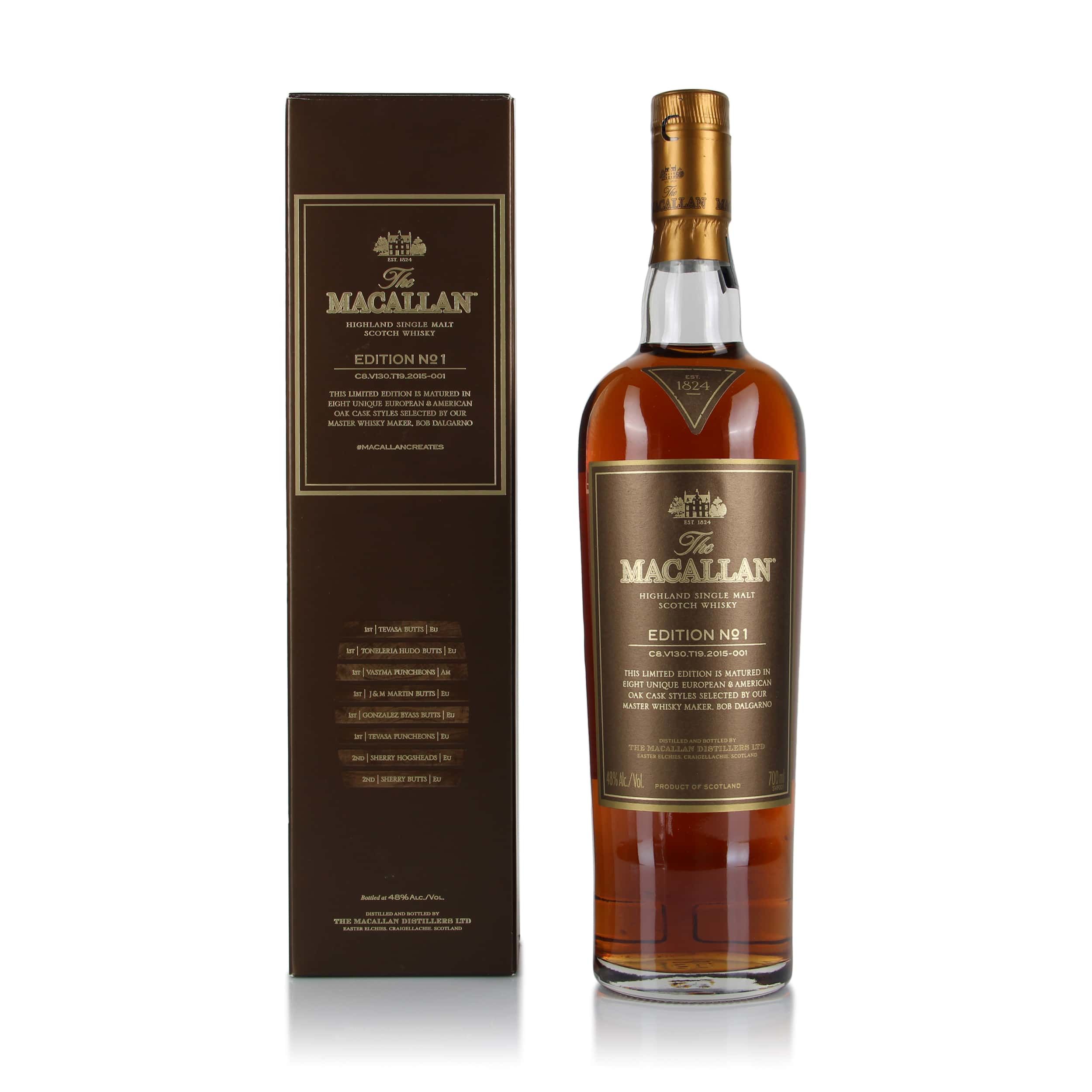 Macallan Edition Number 1 2015 Auction | Australian Whisky Auctions