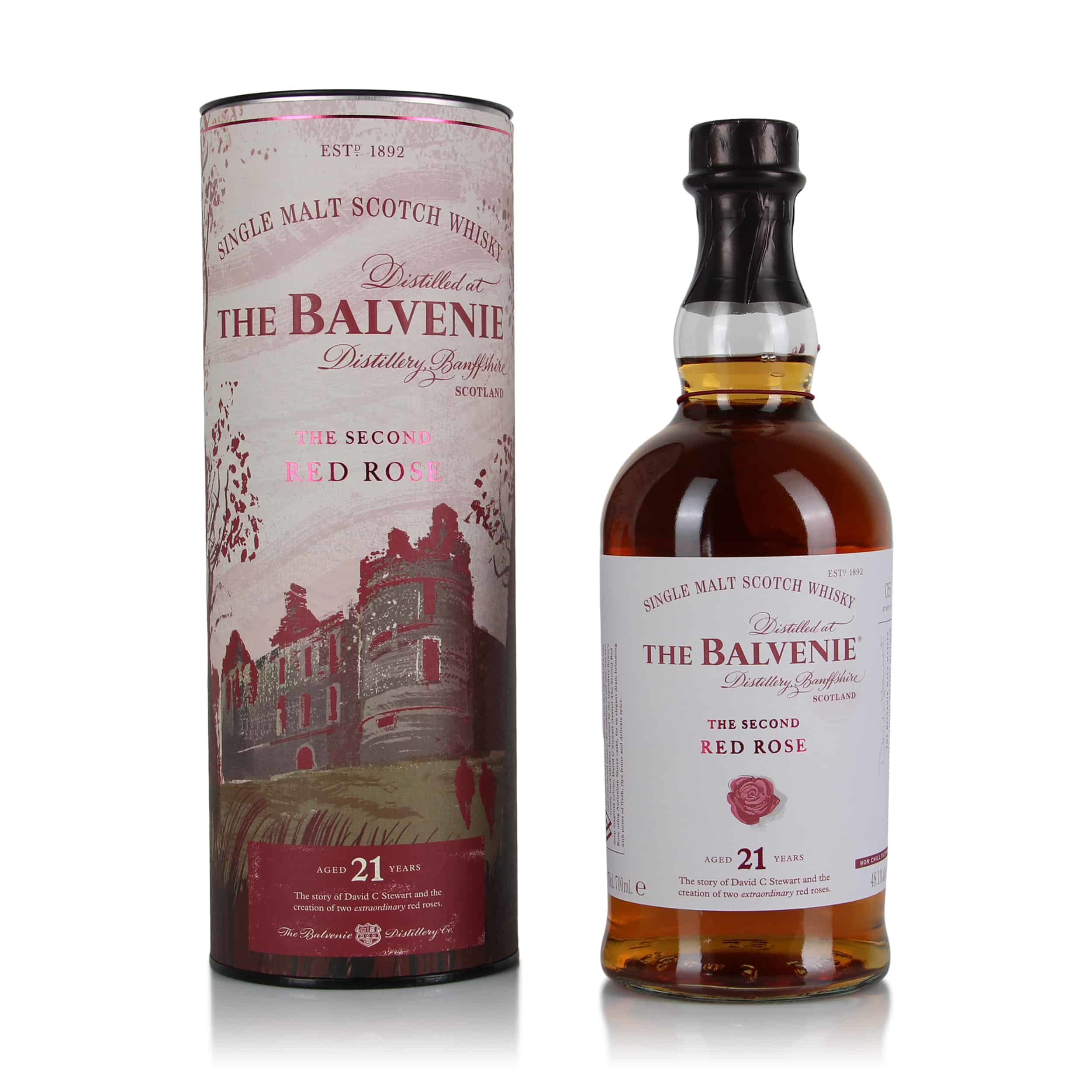 Balvenie 21 Year Old The Second Red Rose Auction | Australian Whisky ...
