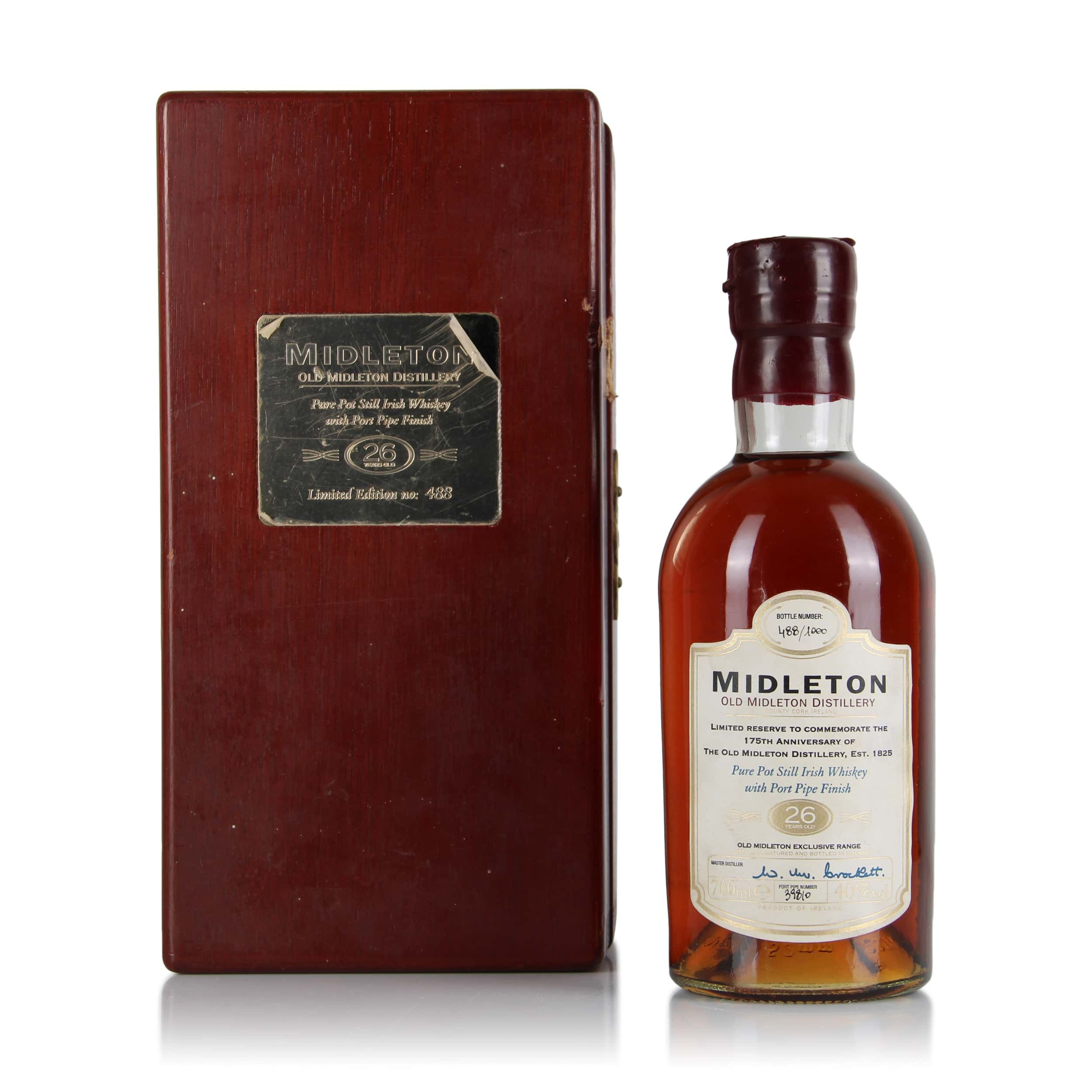 Midleton 1973 26 Year Old Port Pipe Finish 175th Anniversary Release Auction | Australian Whisky ...