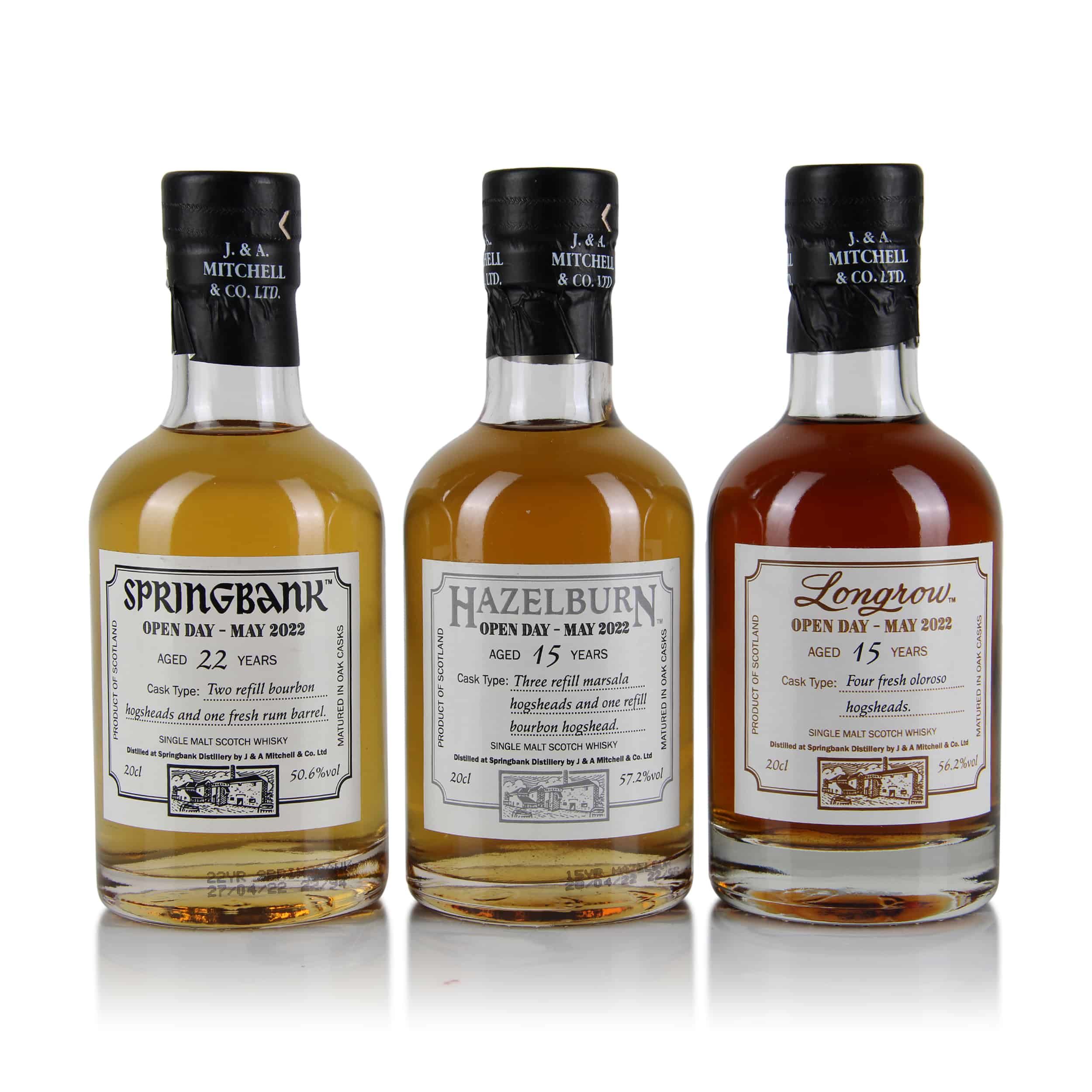 Springbank Open Day May 2022 Releases (Springbank 22 Year Old ...
