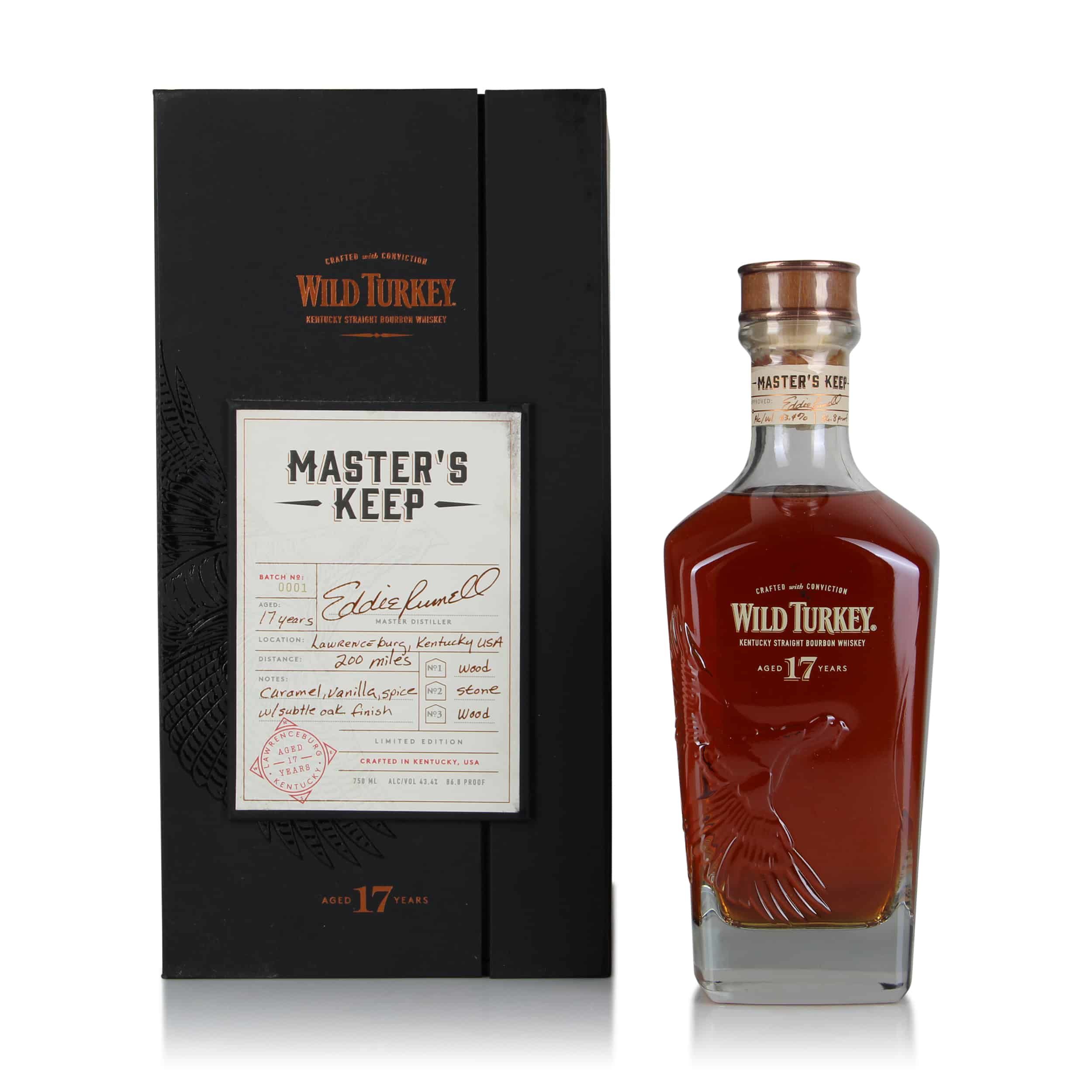 Wild Turkey Master's Keep 17 Year Old Batch 1 Auction | Australian ...