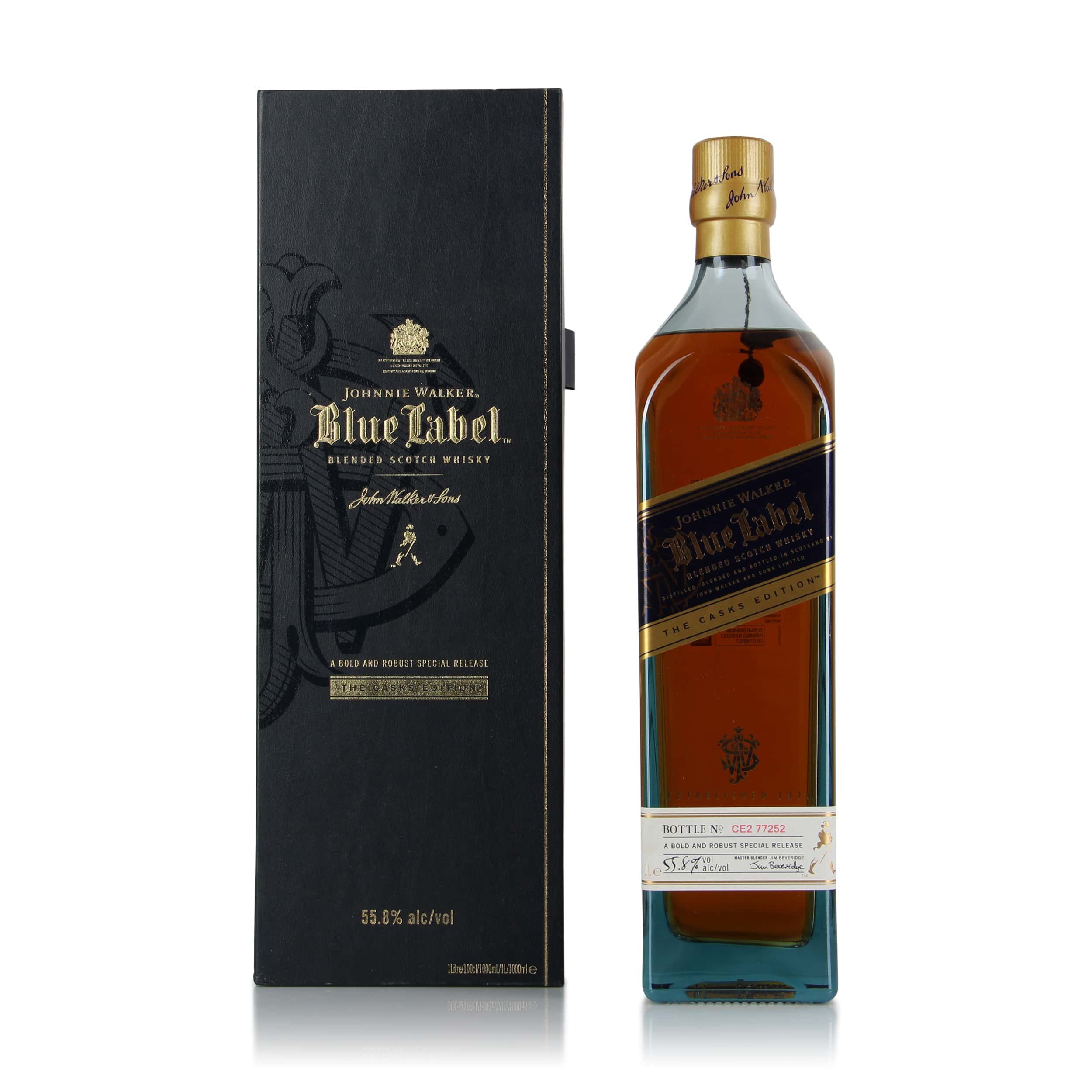 Johnnie Walker Blue Label The Cask Series Special Release Cask Strength ...