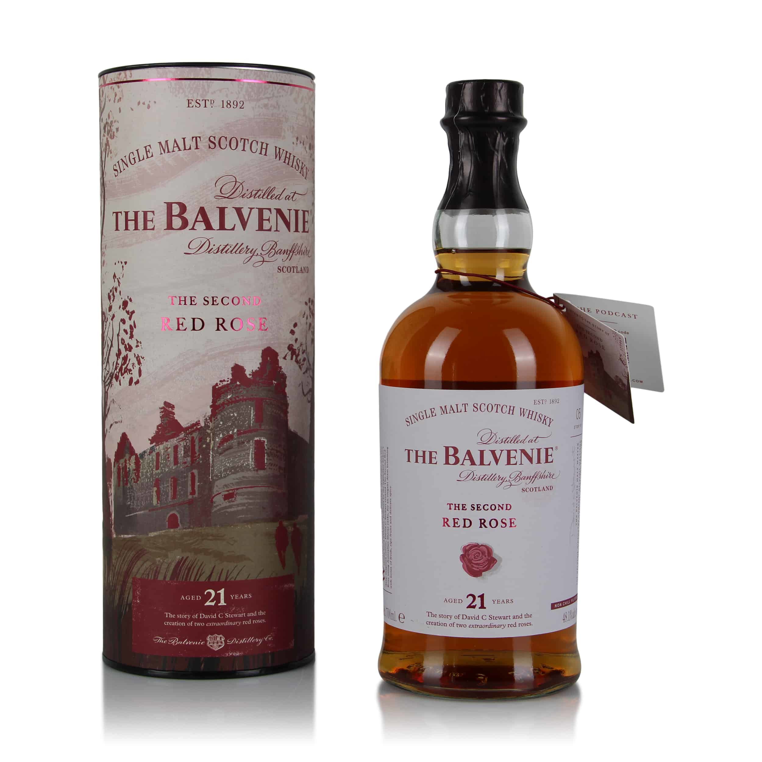 Balvenie 21 Year Old The Second Red Rose Auction | Australian Whisky ...