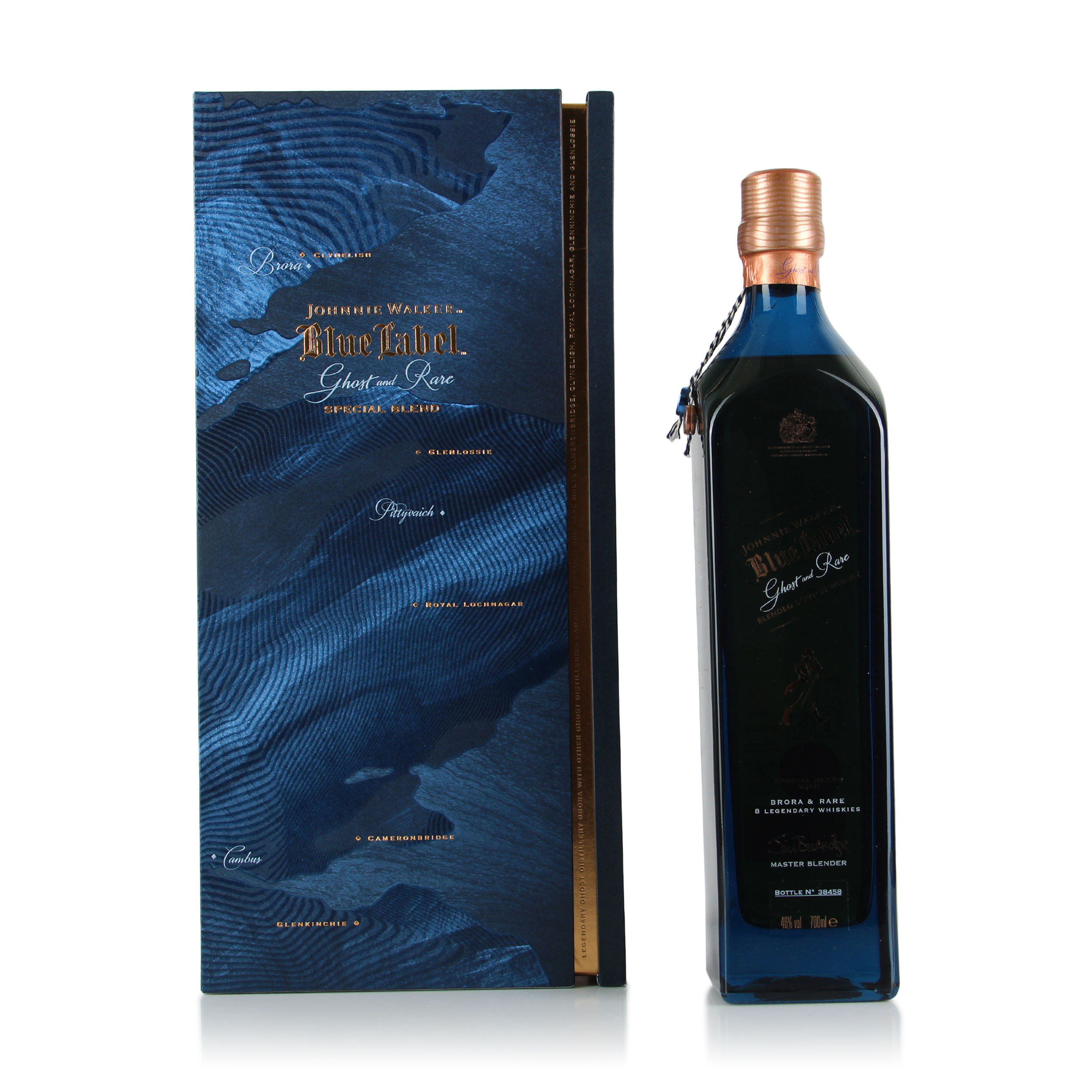 Johnnie Walker Blue Label Ghost & Rare 1st Edition Brora Special Blend ...