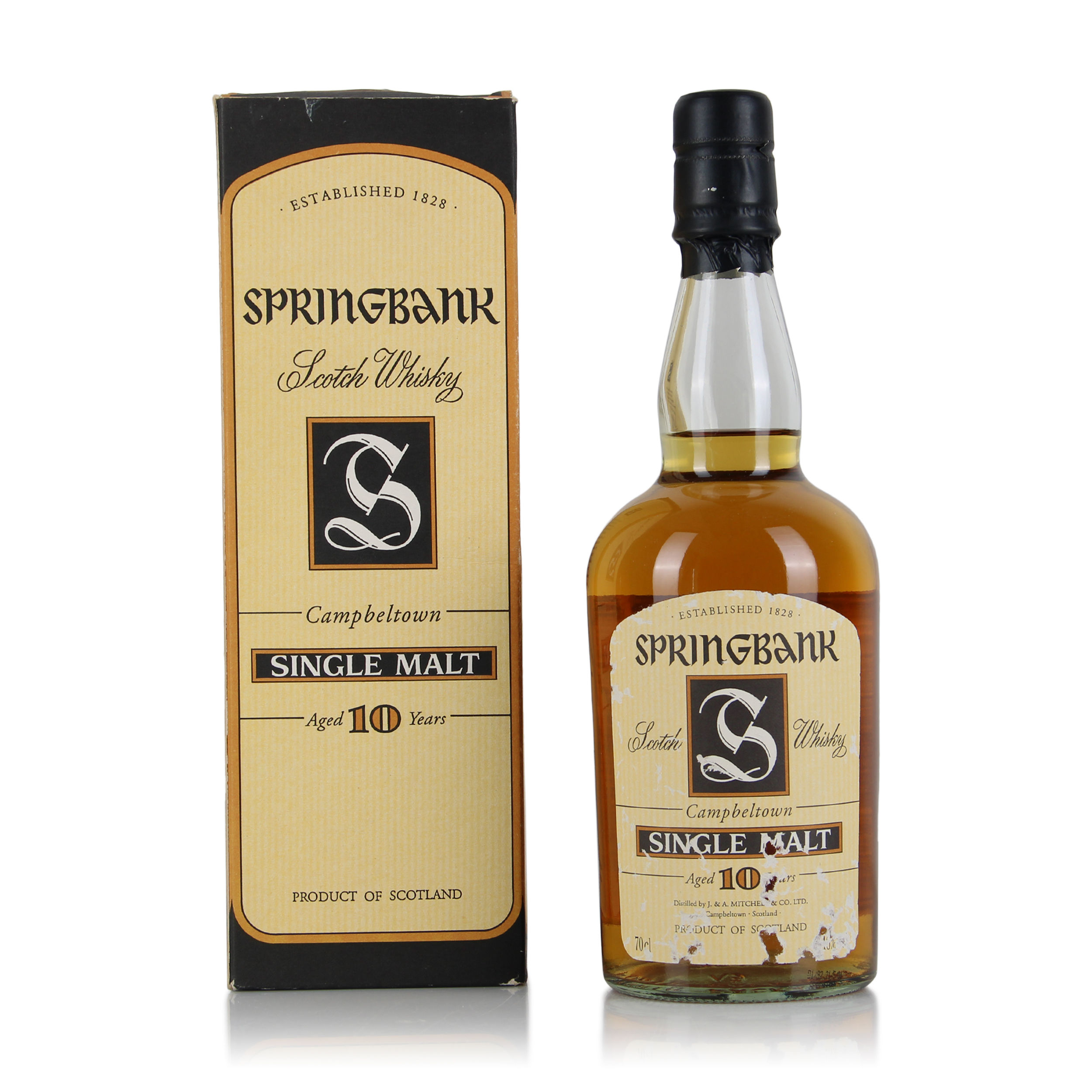 Springbank 10 Year Old Pre-2006 Beige Label Auction | Australian Whisky ...