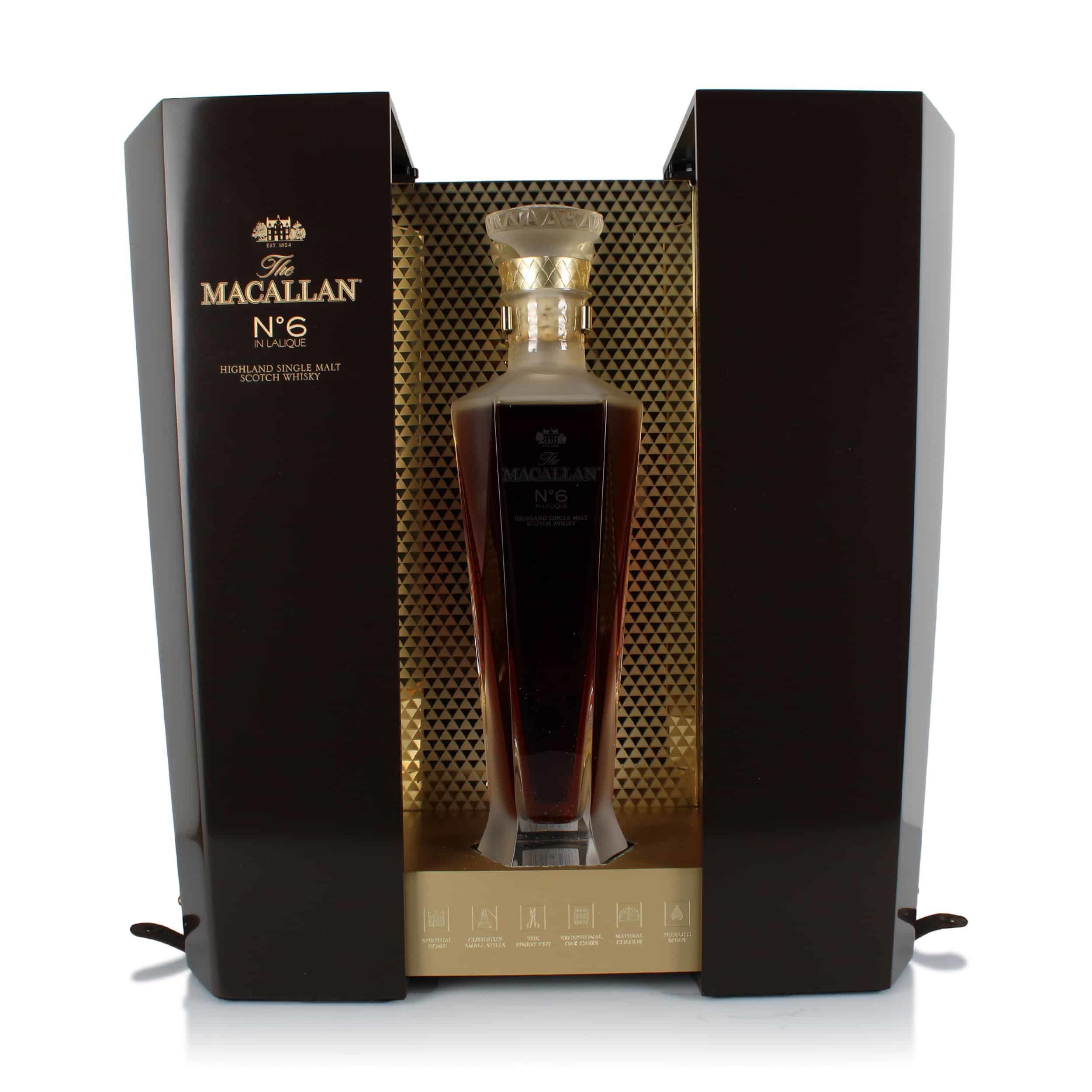 Macallan No 6 Lalique Crystal Decanter Auction | Australian Whisky Auctions
