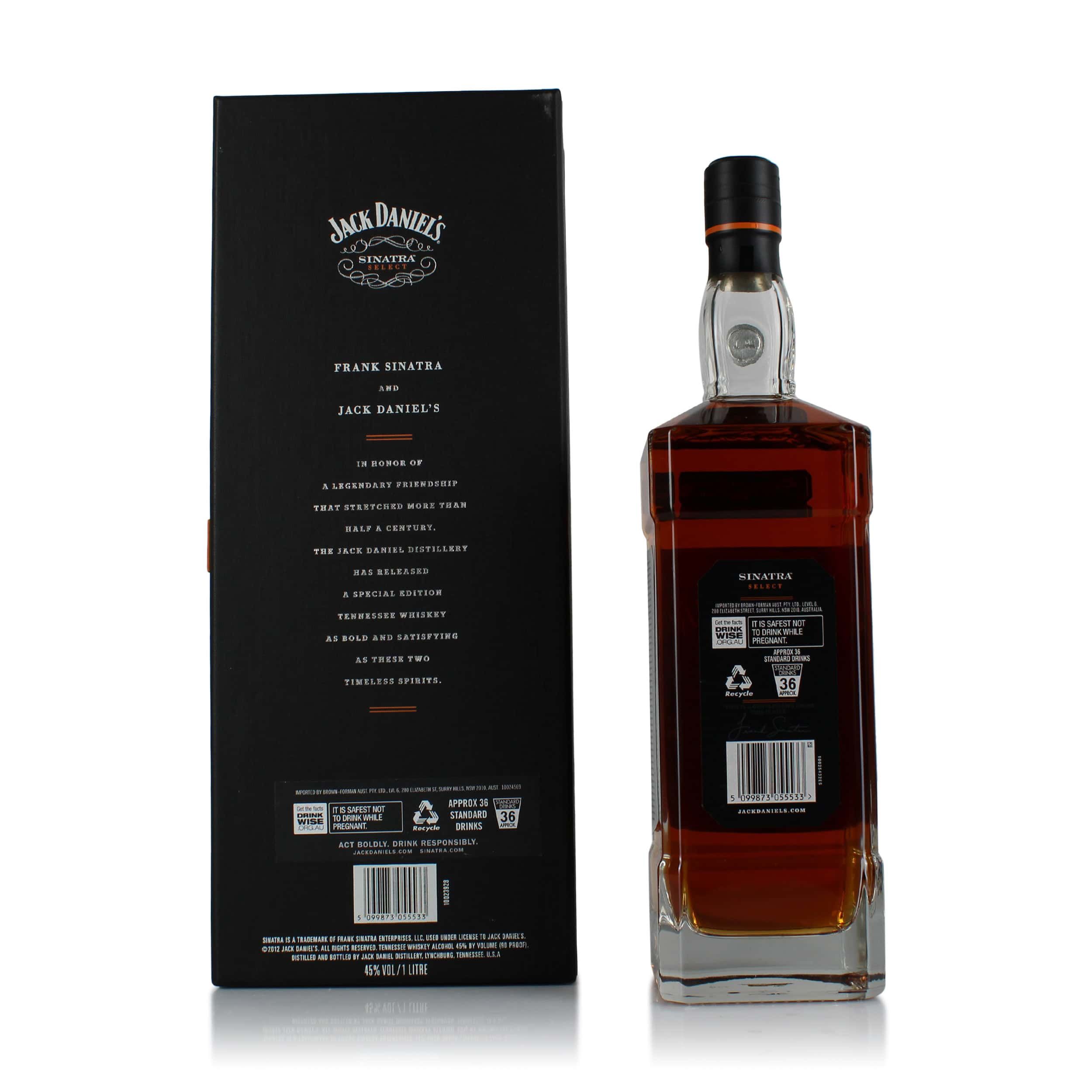 Jack Daniel's Frank Sinatra Select Auction | Australian Whisky Auctions