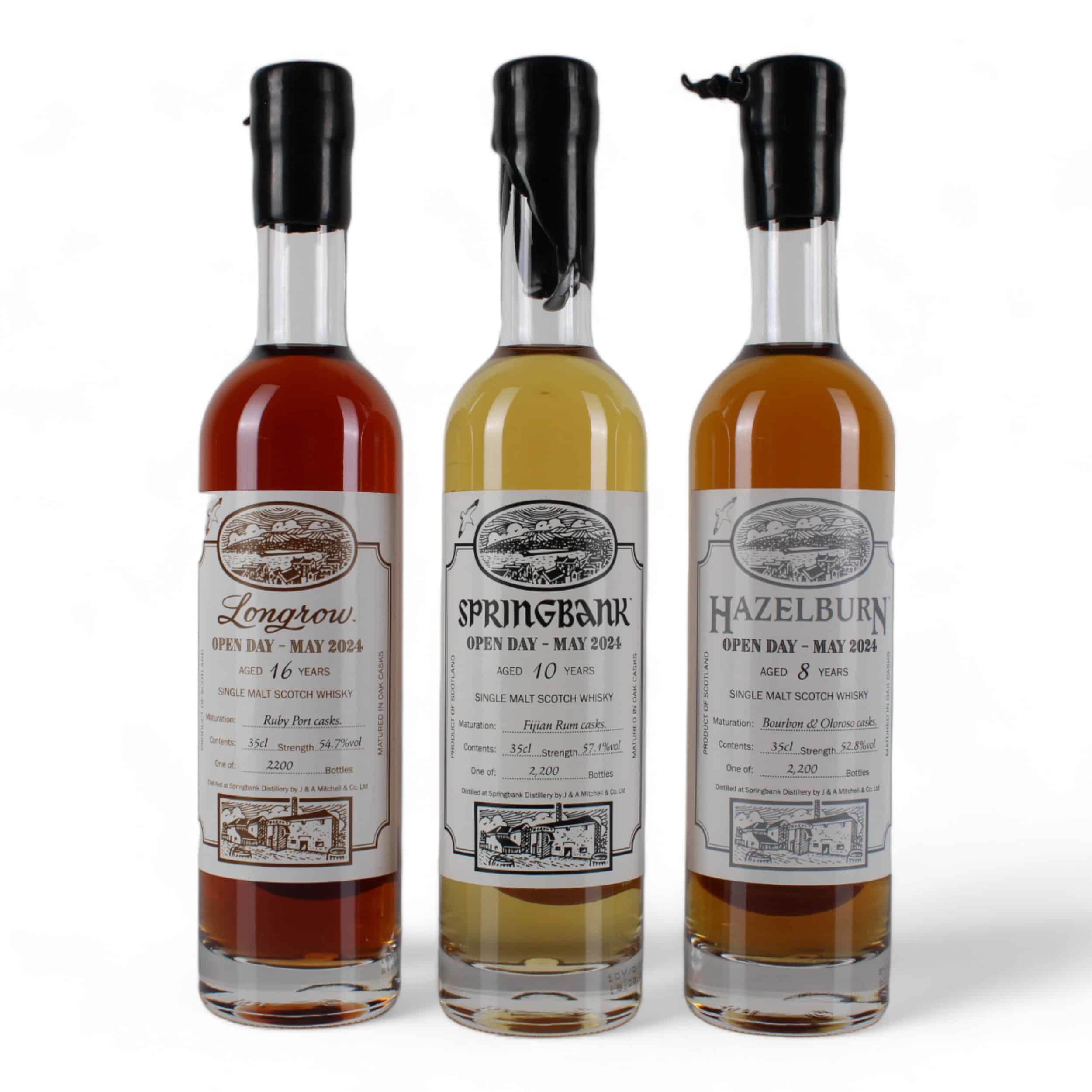 Springbank Open Day 2024 Set (3x350ml Bottles) Auction | Australian ...