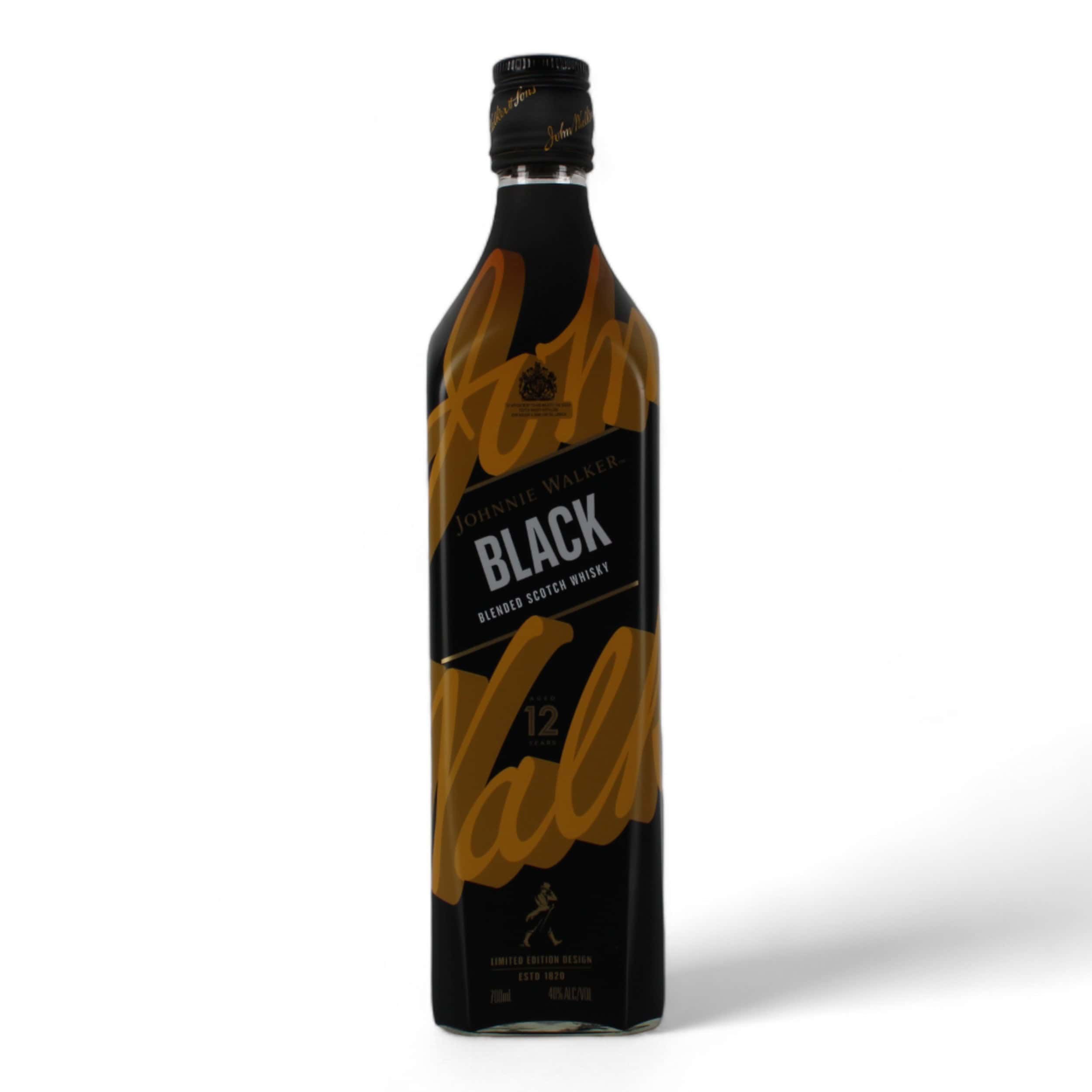 Johnnie Walker Black Label 12 Year Old Limited Edition Design Auction ...