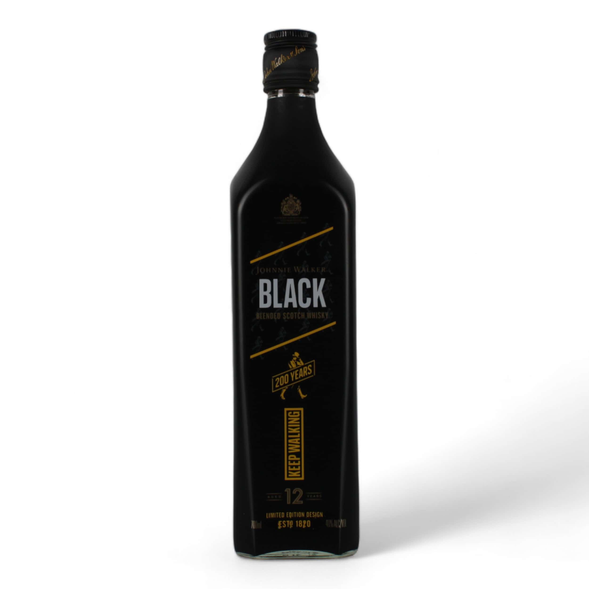 Johnnie Walker Black Label 12 Year Old 200 Years Limited Edition Design ...