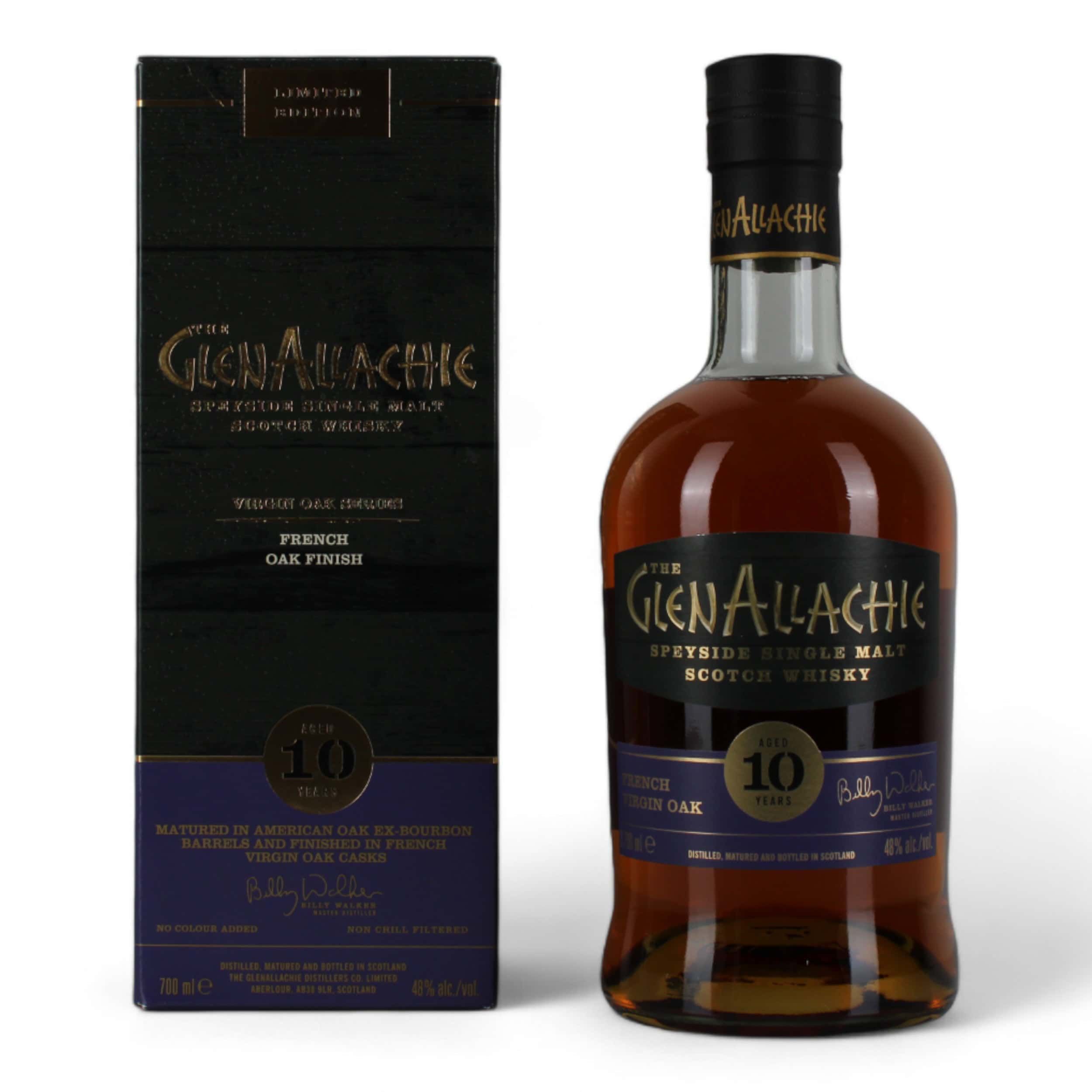Glenallachie 12 Year Old Virgin Oak Series Chin French Oak Finish ...