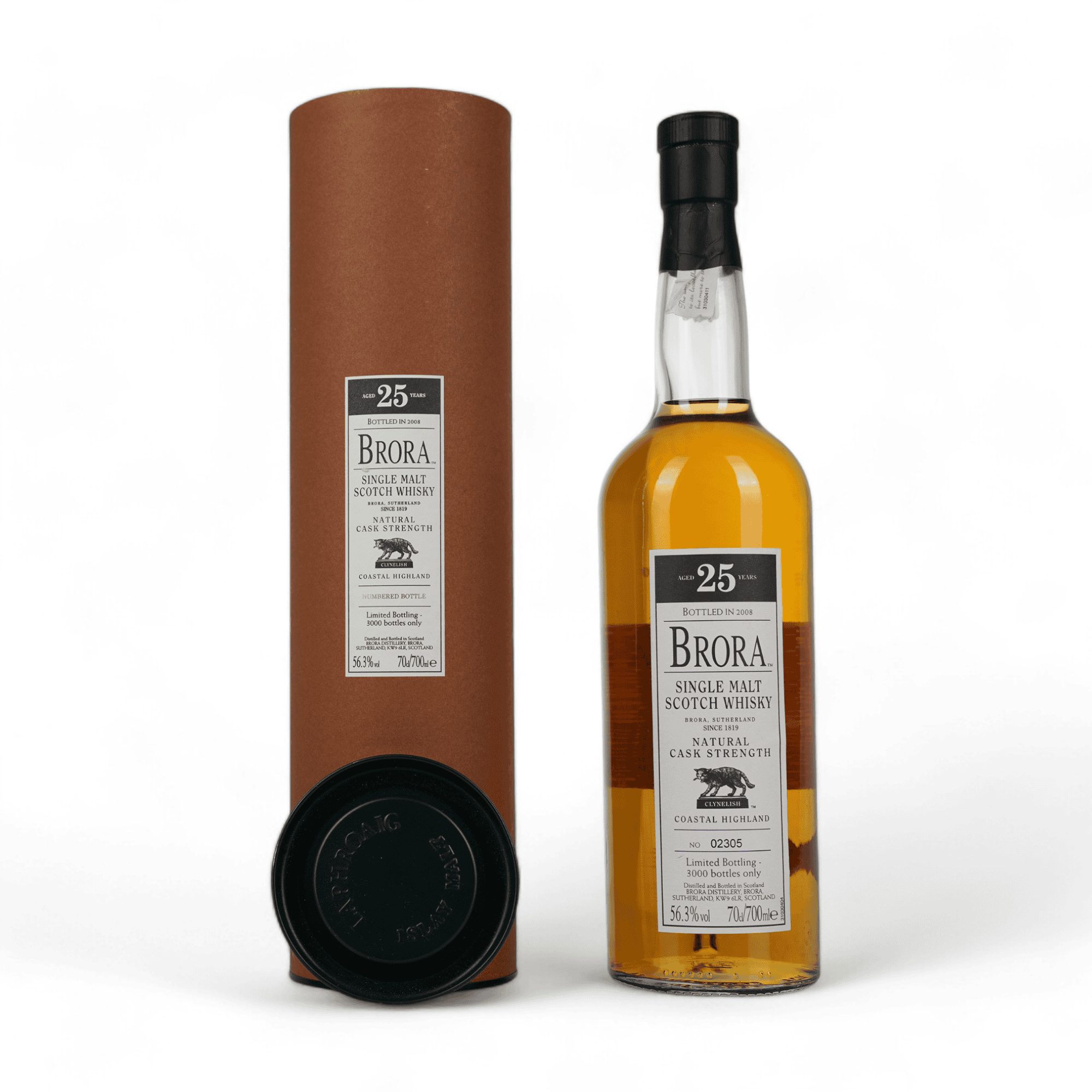 Brora 25 Year Old Cask Strength 2008 Release Auction | Australian ...