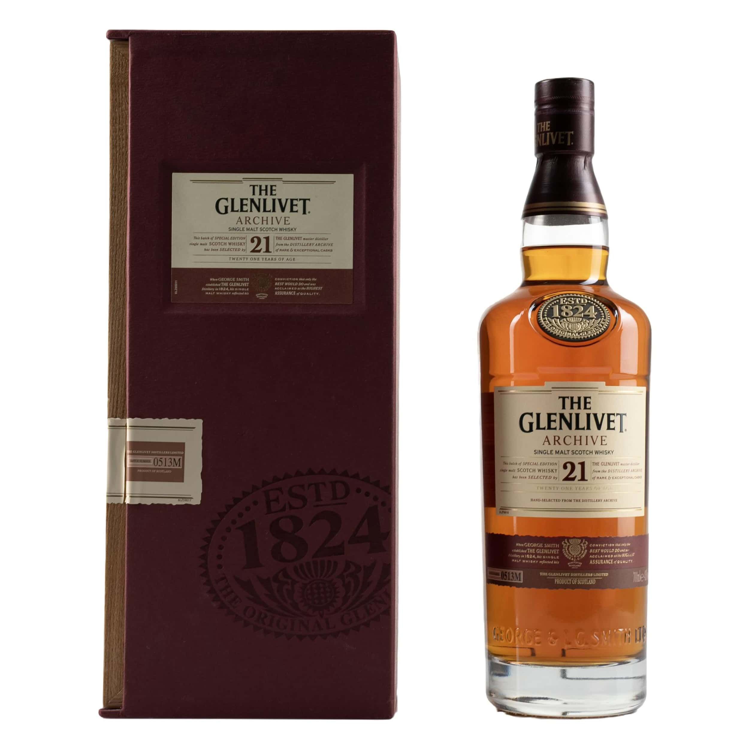 Glenlivet 21 Year Old Archive Auction | Australian Whisky Auctions