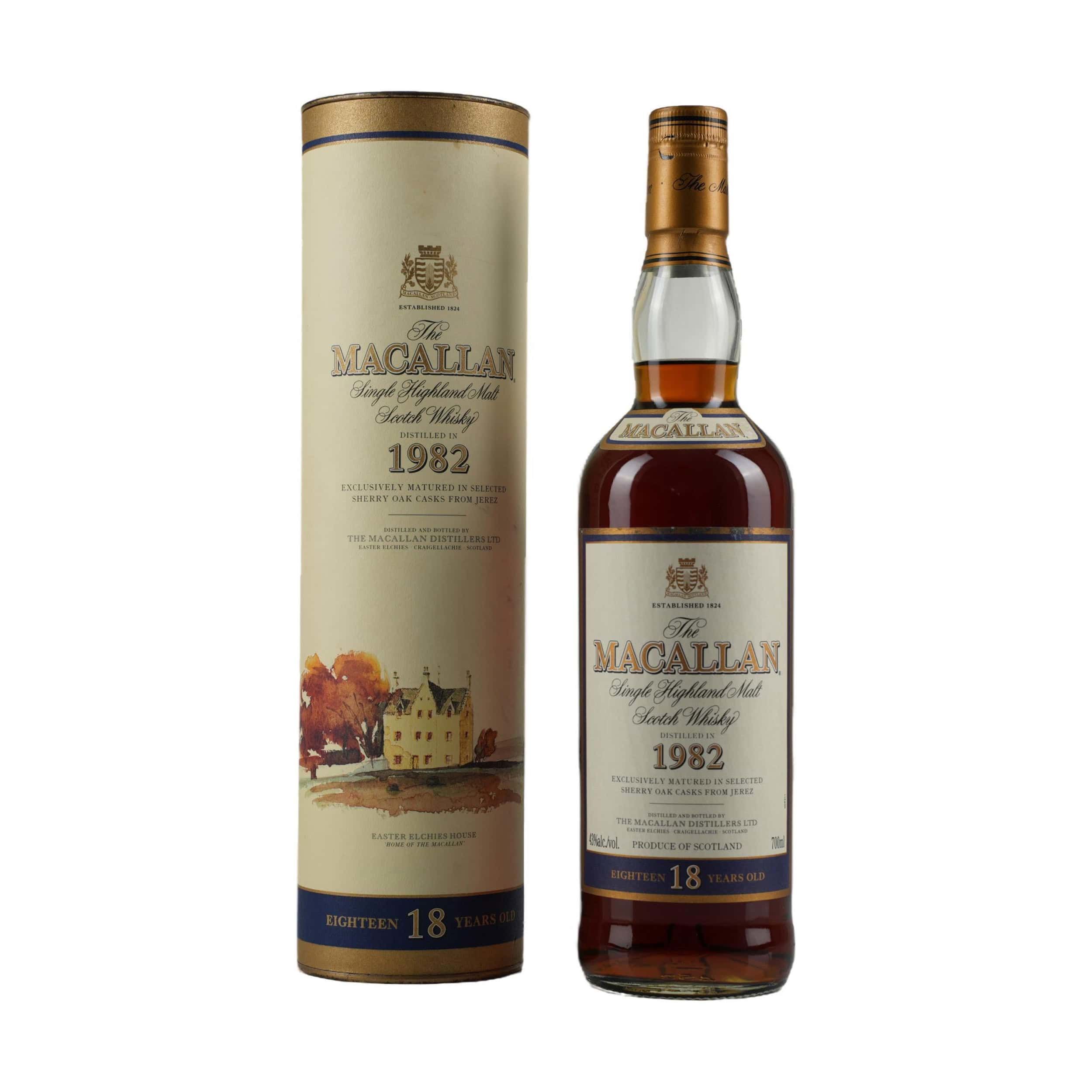 Macallan 1982 18 Year Old Auction | Australian Whisky Auctions