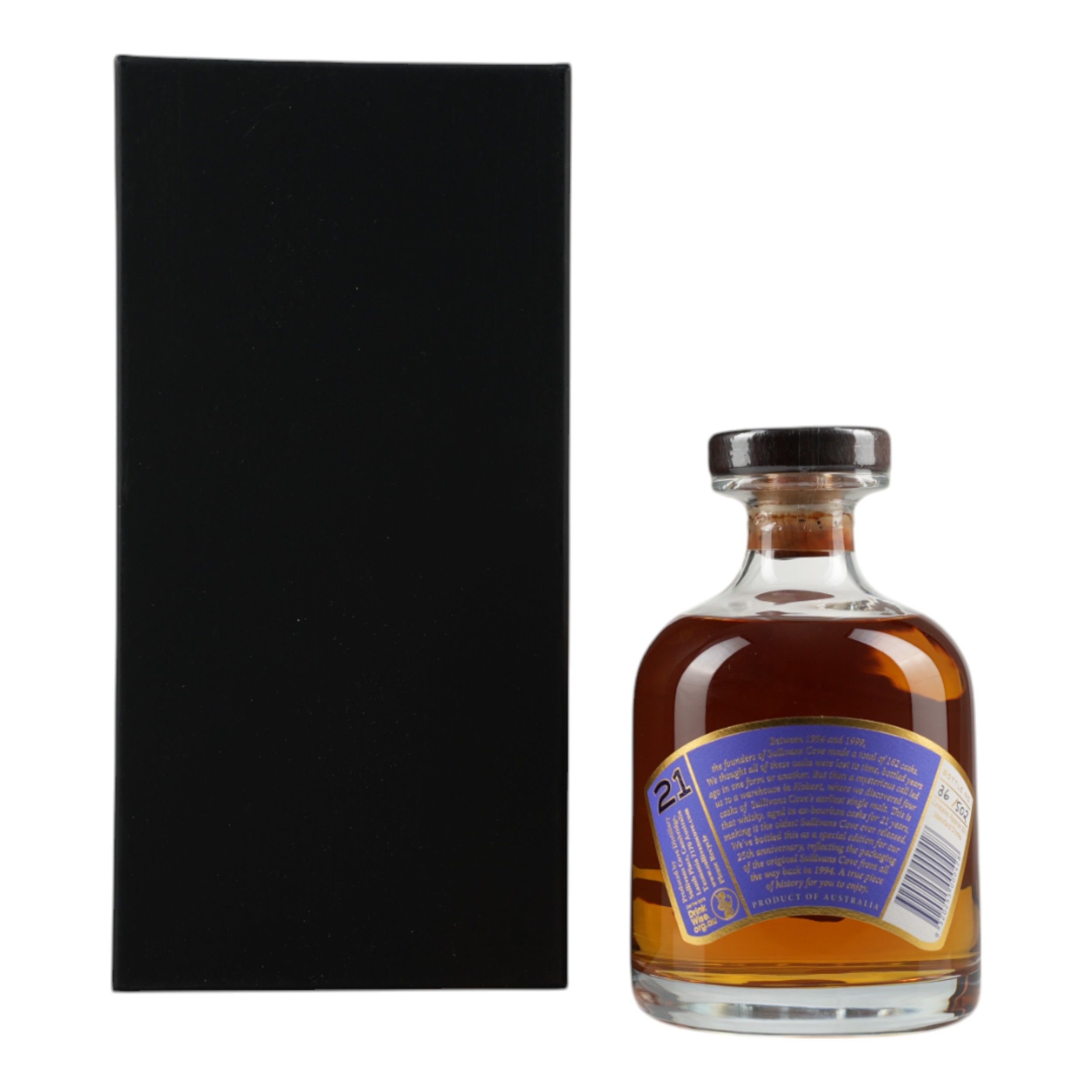 Sullivans Cove 21 Year Old 25th Anniversary Special Edition Auction ...