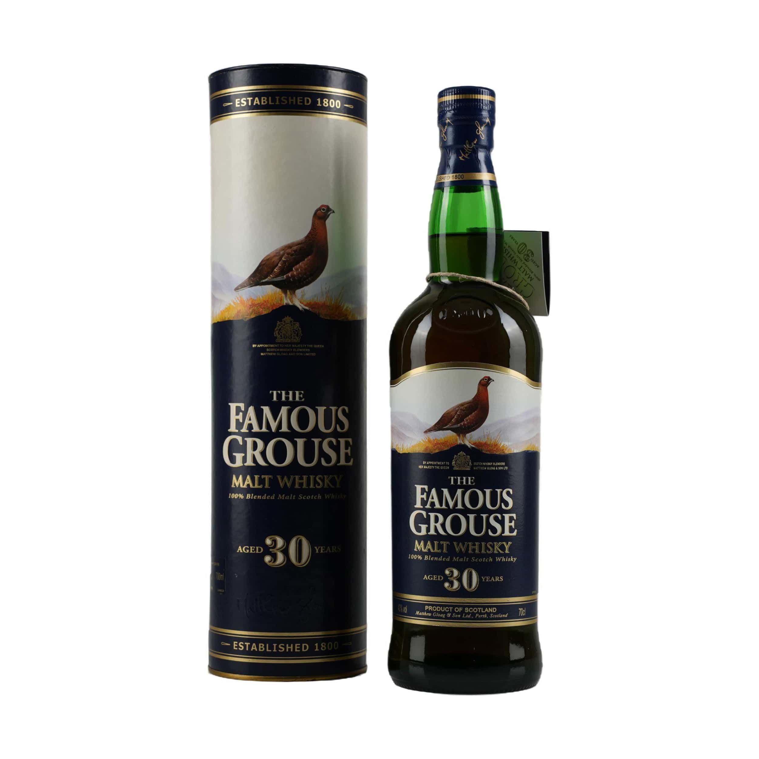 Famous Grouse 30 Year Old Blended Malt Auction | Australian Whisky Auctions