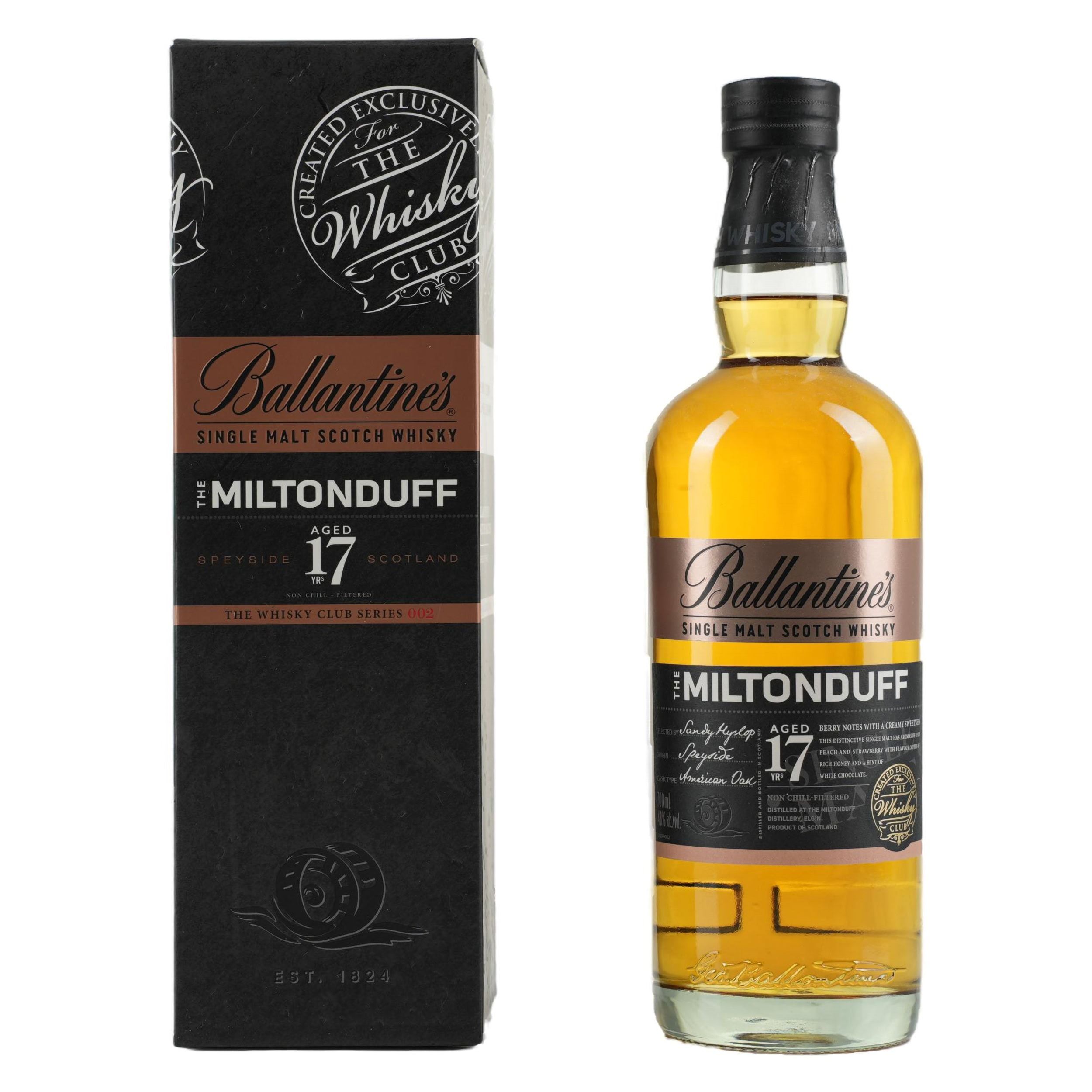 Miltonduff 17 Year Old // The Whisky Club Auction | Australian Whisky ...