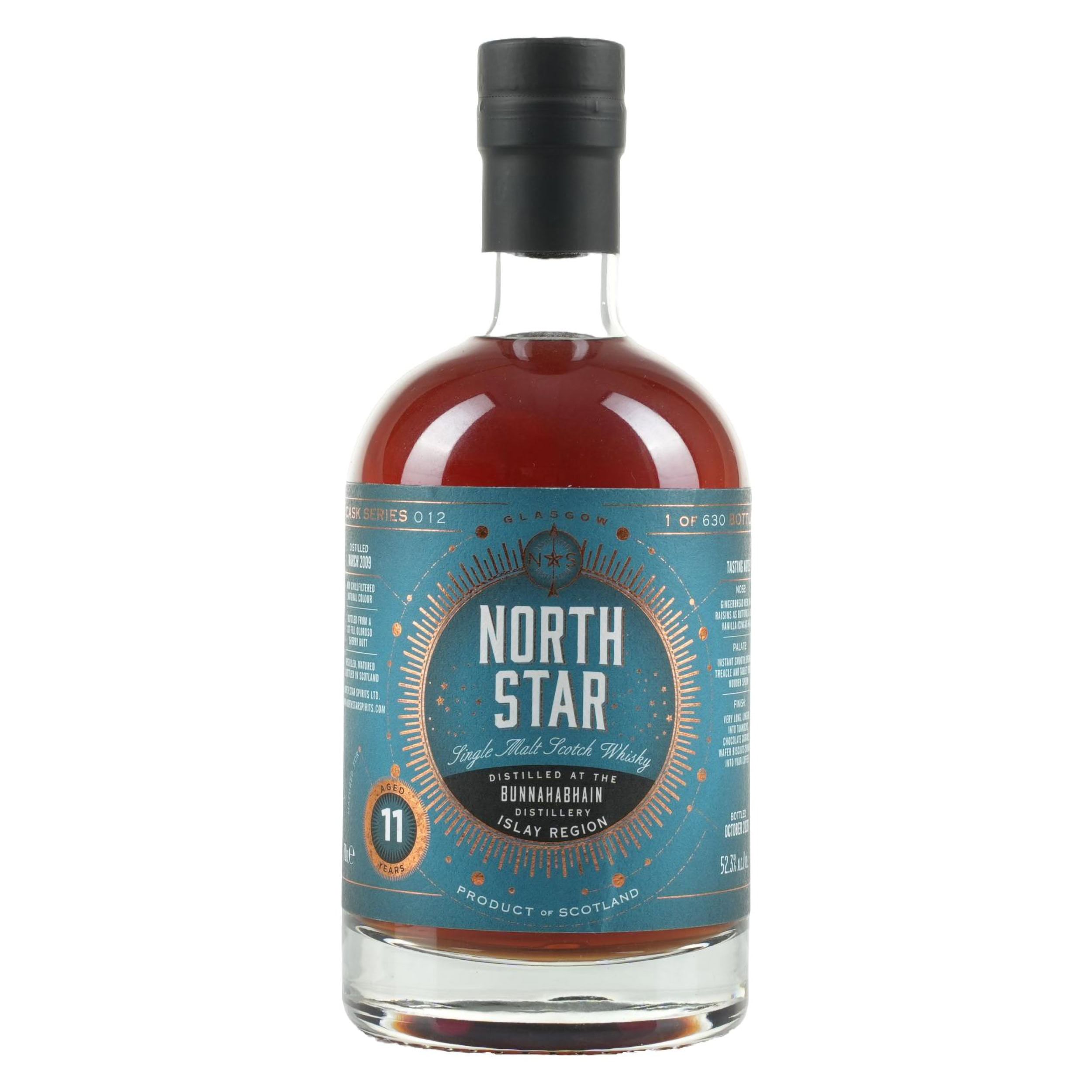 Bunnahabhain 2009 11 Year Old Single 1st Fill Oloroso Sherry Butt ...