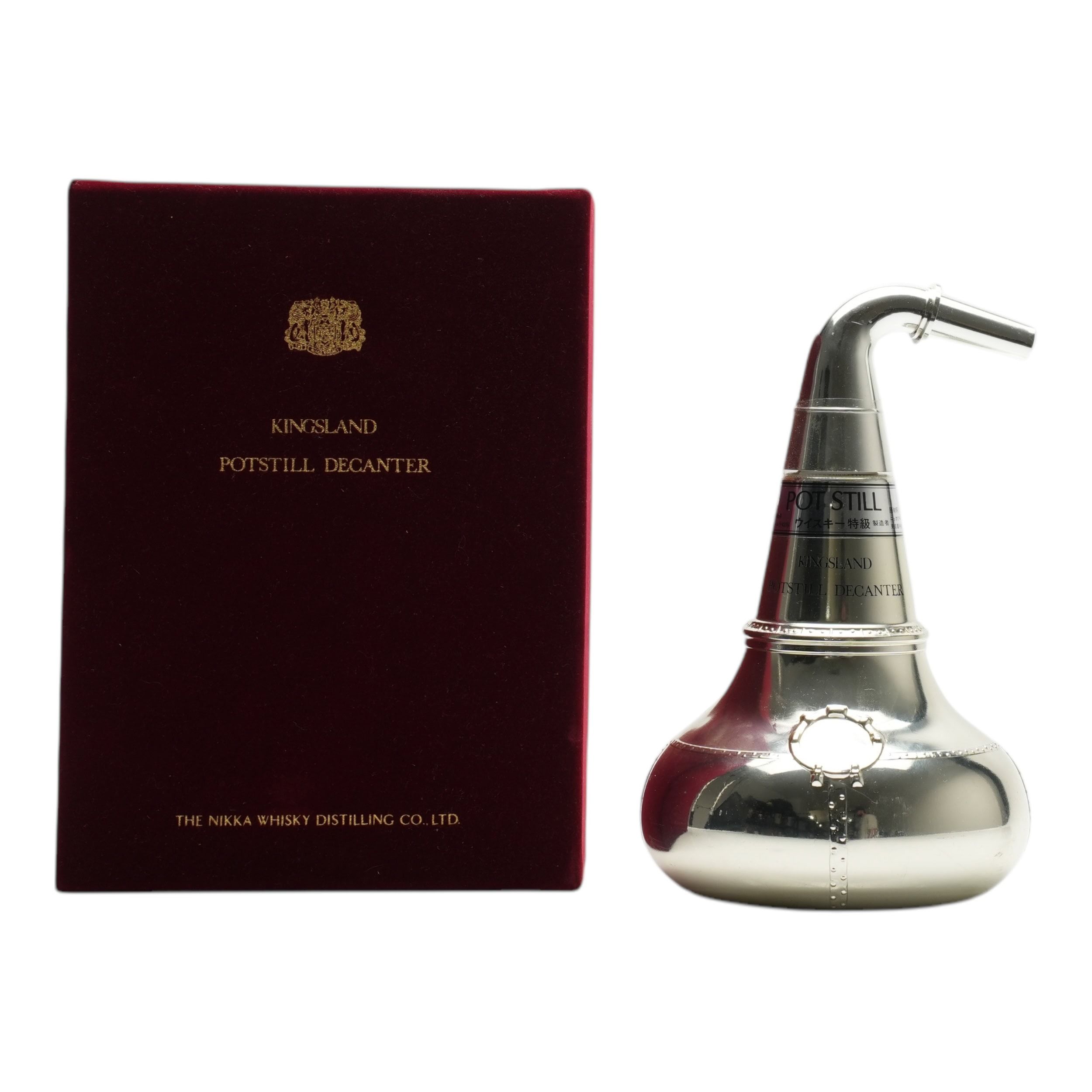 Nikka Kingsland Pot Still Decanter Silver Edition Auction | Australian ...
