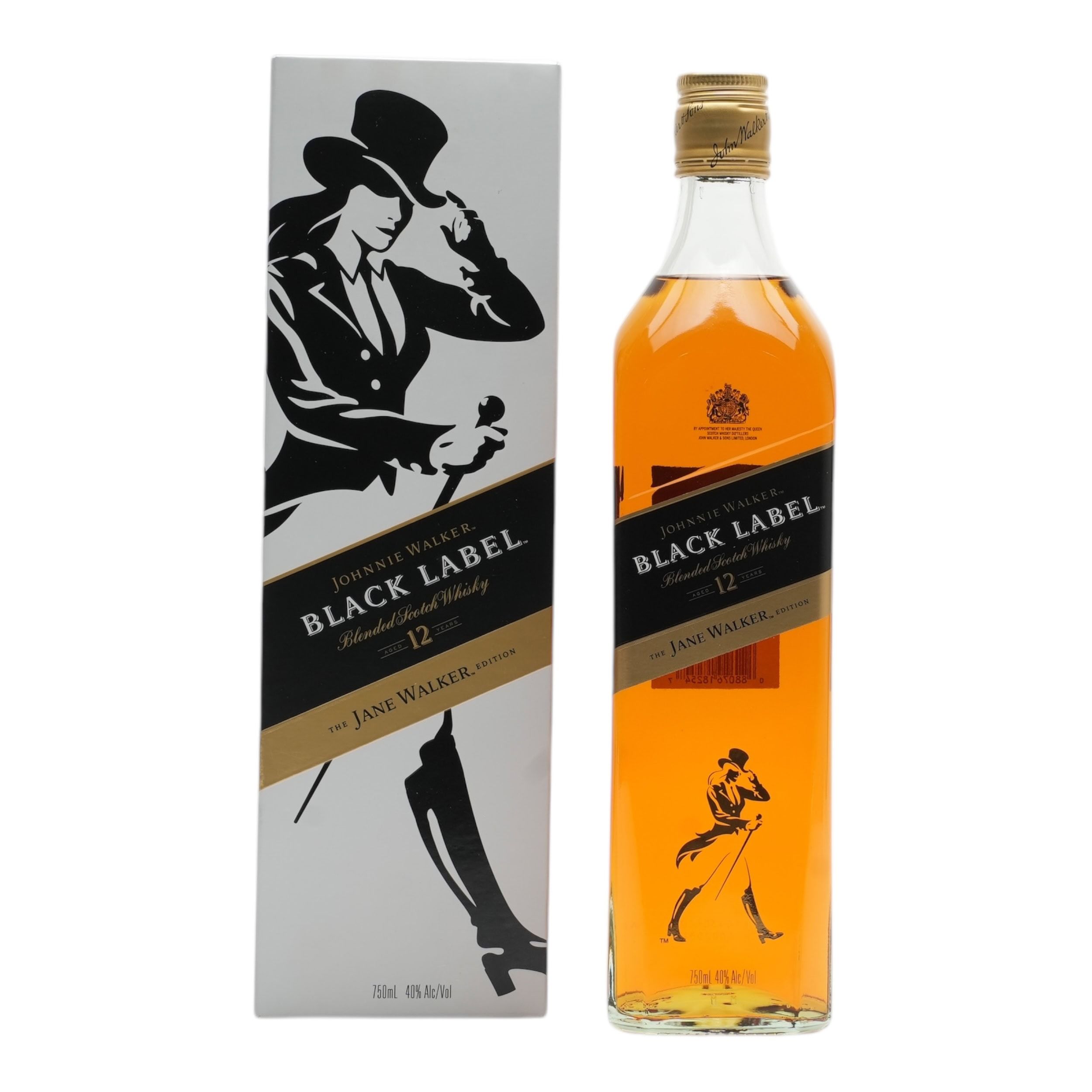 Johnnie Walker 12 Year Old Black Label Jane Walker Edition (750ml) Auction | Australian Whisky ...