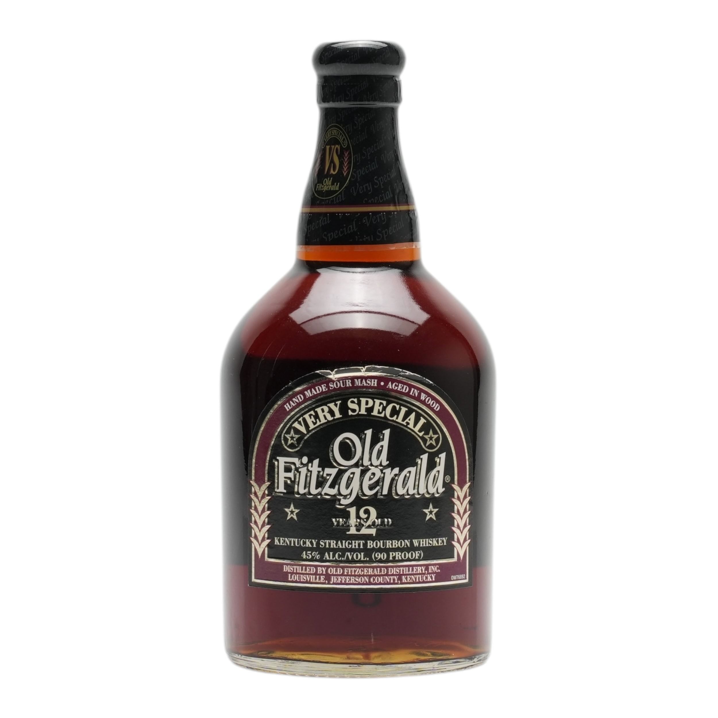 Old Fitzgerald 12 Year Old Very Special Kentucky Bourbon Auction ...
