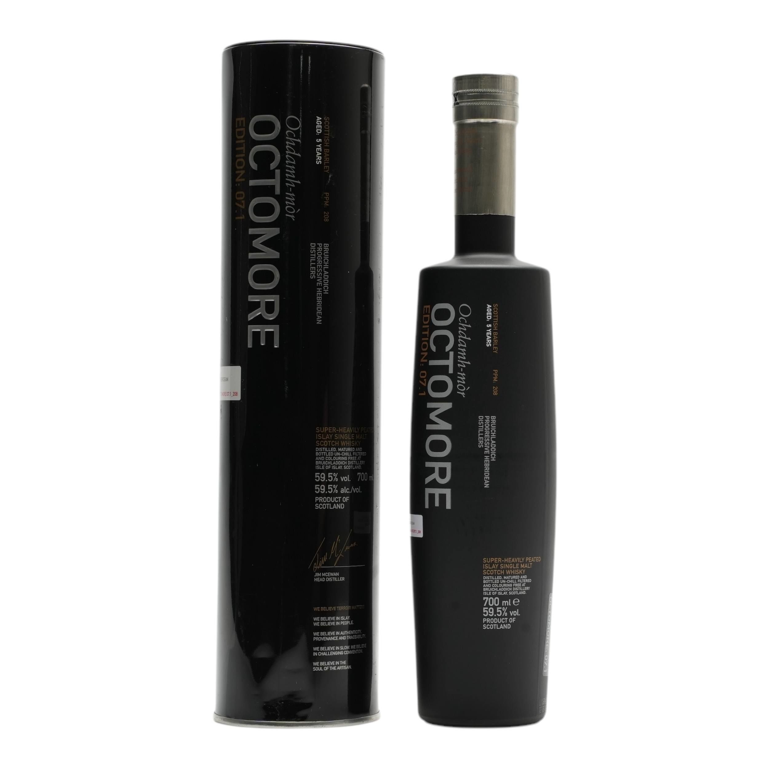 Bruichladdich Octomore 07.1 Auction | Australian Whisky Auctions