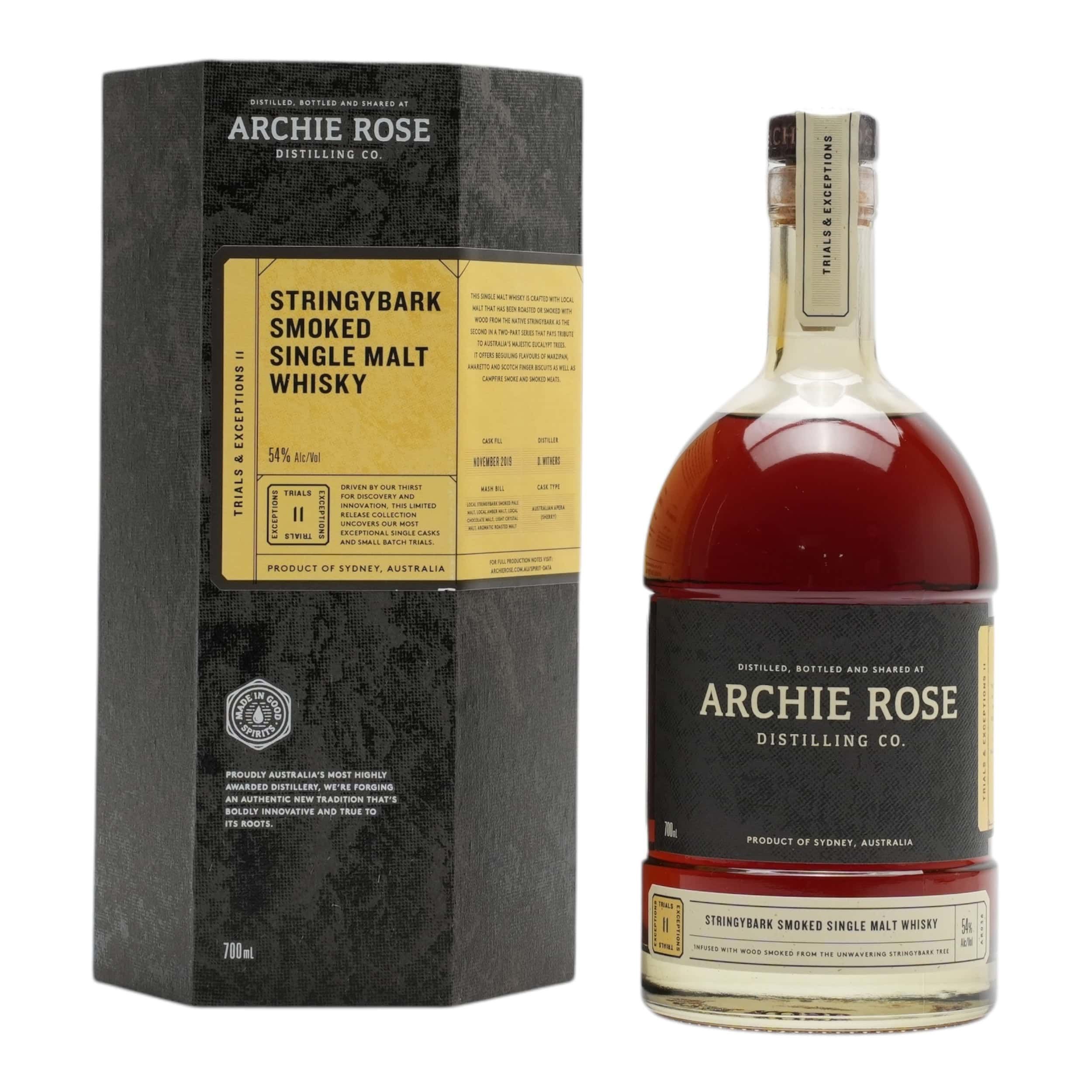 Archie Rose Stringybark Smoked Single Malt Auction | Australian Whisky ...