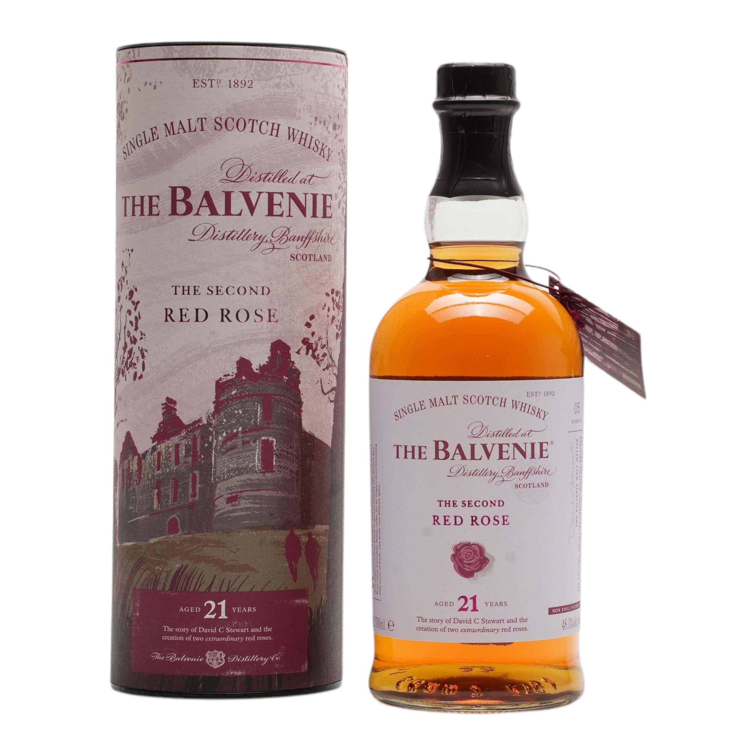 Balvenie 21 Year Old The Second Red Rose Auction | Australian Whisky ...