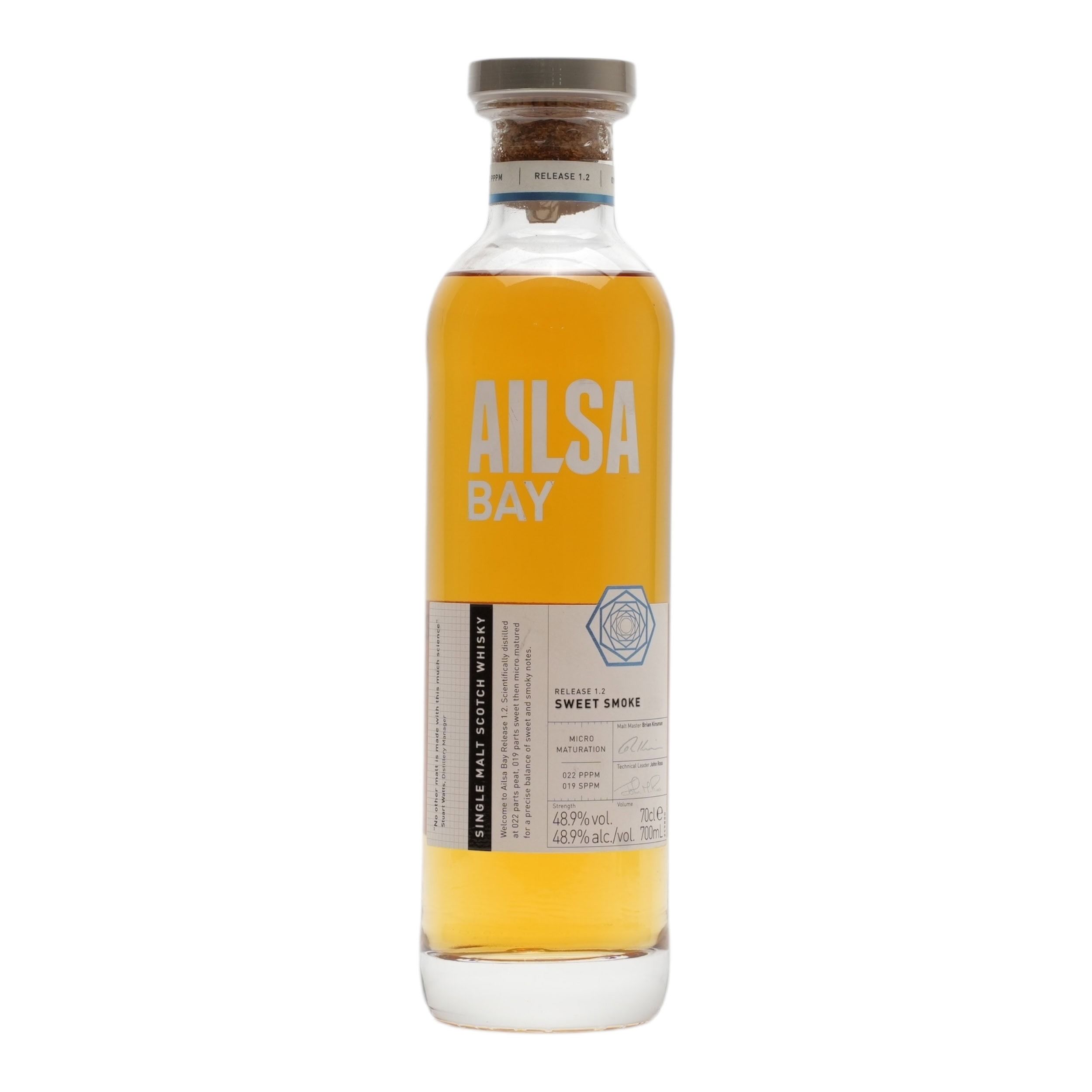 Ailsa Bay Release 1.2 Sweet Smoke Auction | Australian Whisky Auctions