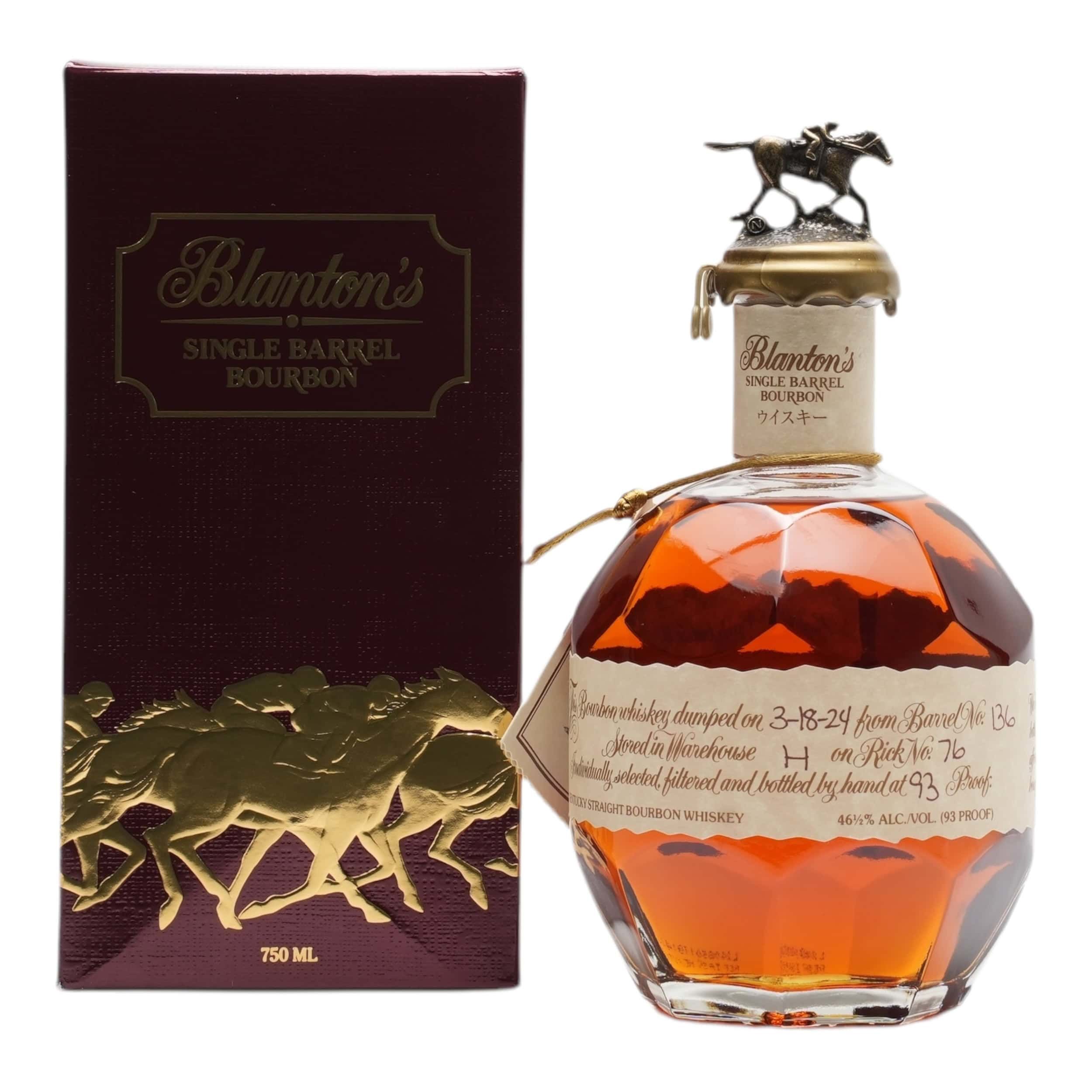 Blanton's Red Single Barrel Dumped 3-18-24 Japan Exclusive Auction ...
