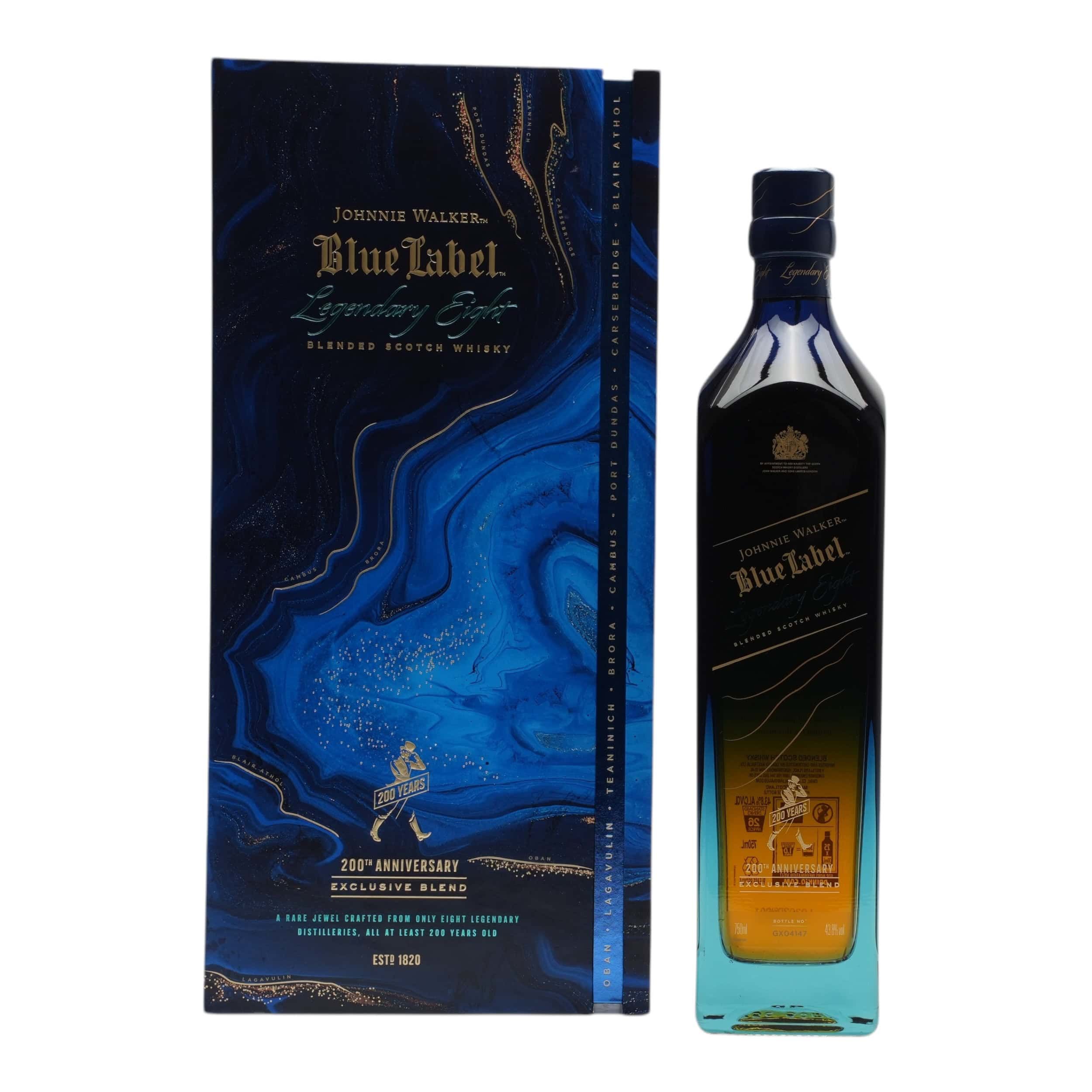 Johnnie Walker Blue Label Legendary Eight 200th Anniversary Edition ...