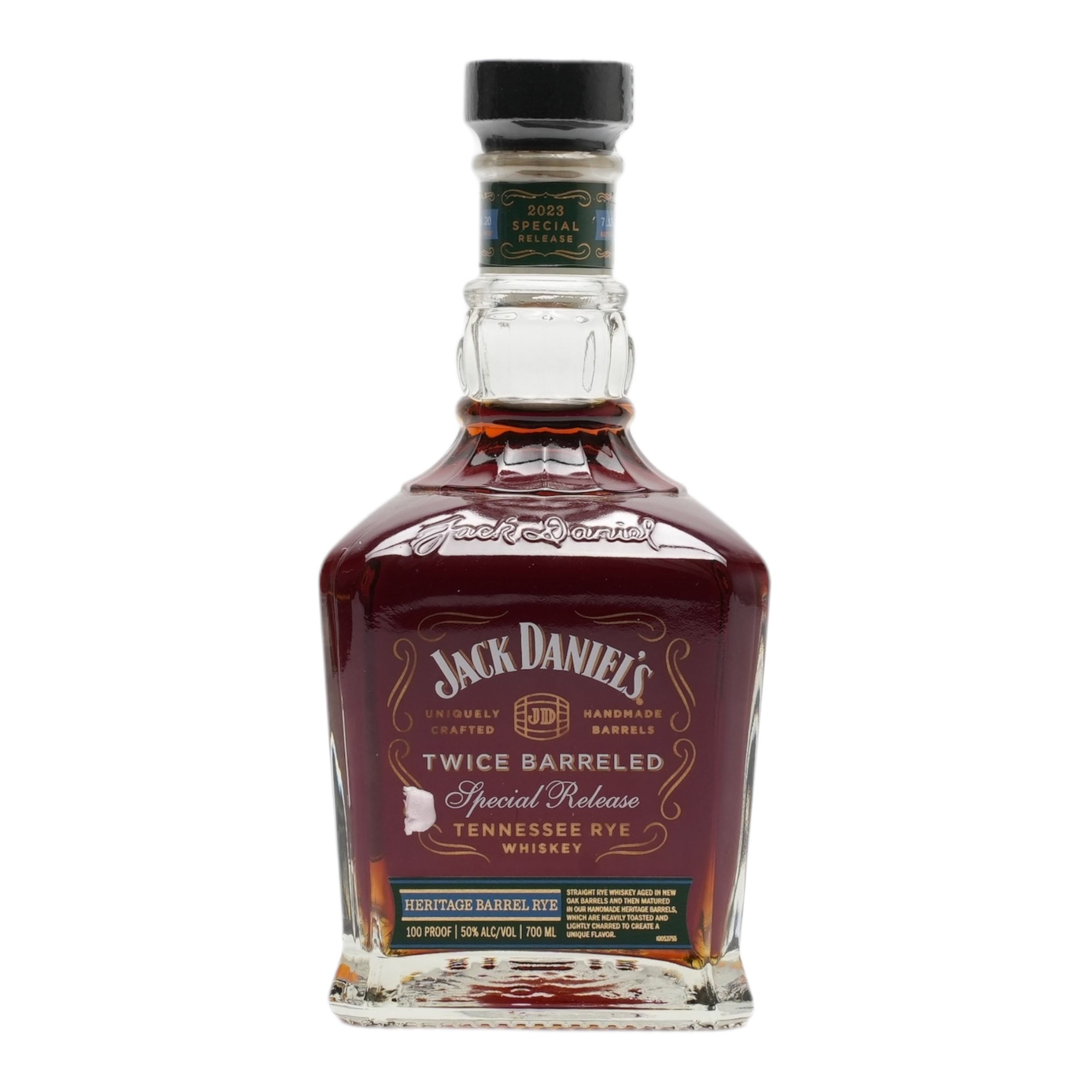 Jack Daniel's Heritage Rye Twice Barreled 2023 Special Release Auction ...