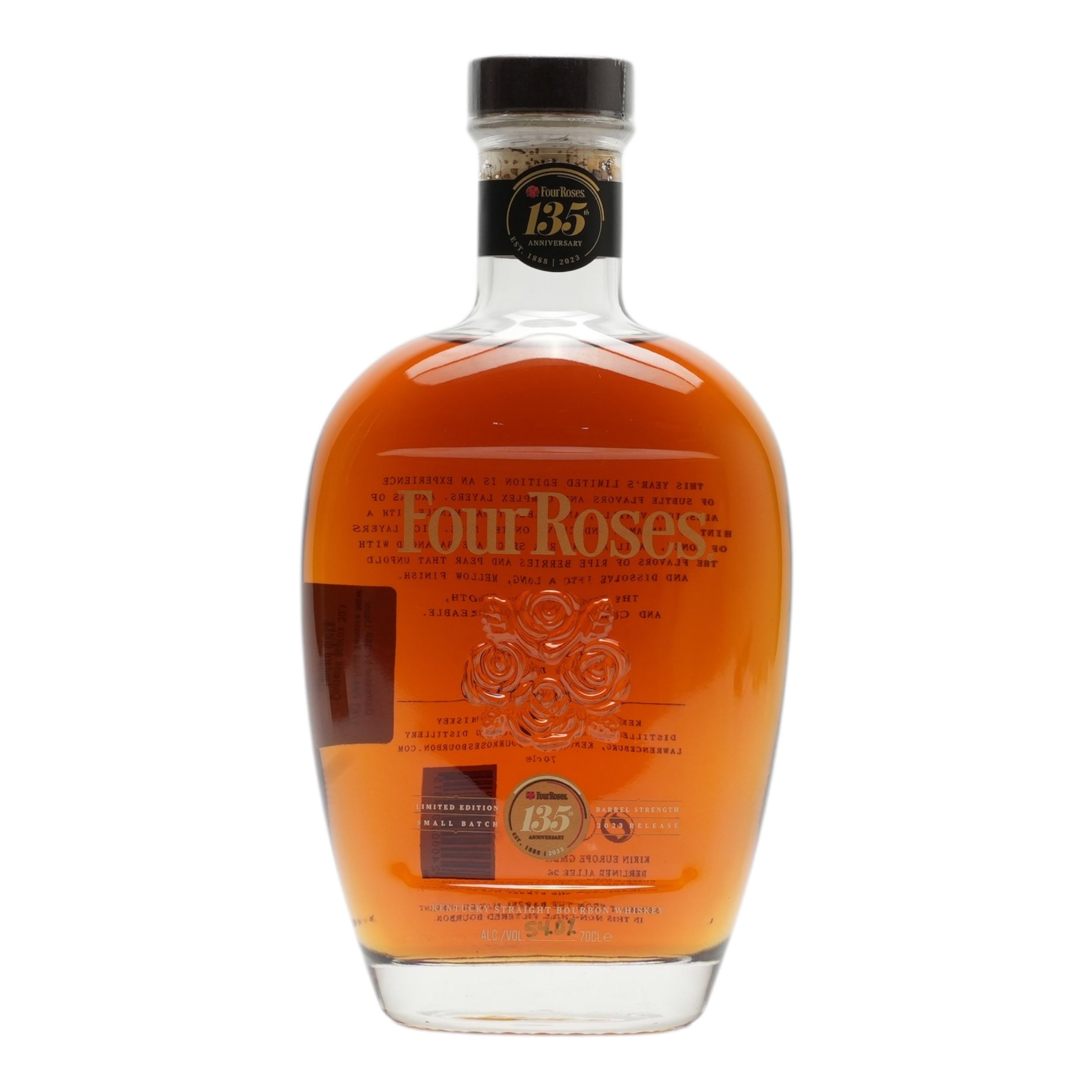 Four Roses Small Batch Barrel Strength 135th Anniversary Auction ...