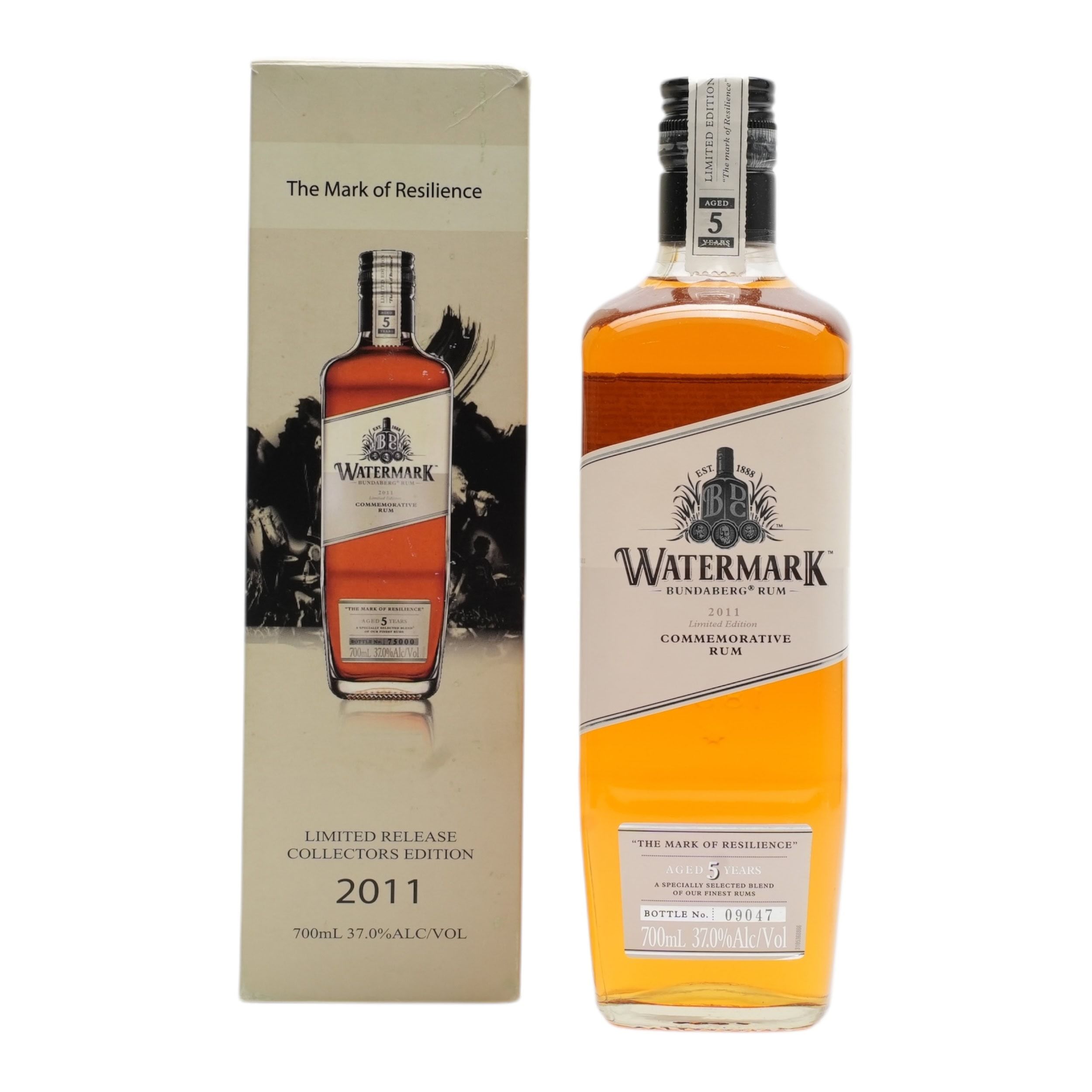 Bundaberg Watermark 2011 5 Year Old Bundaberg Commemorative Rum Auction | Australian Whisky Auctions