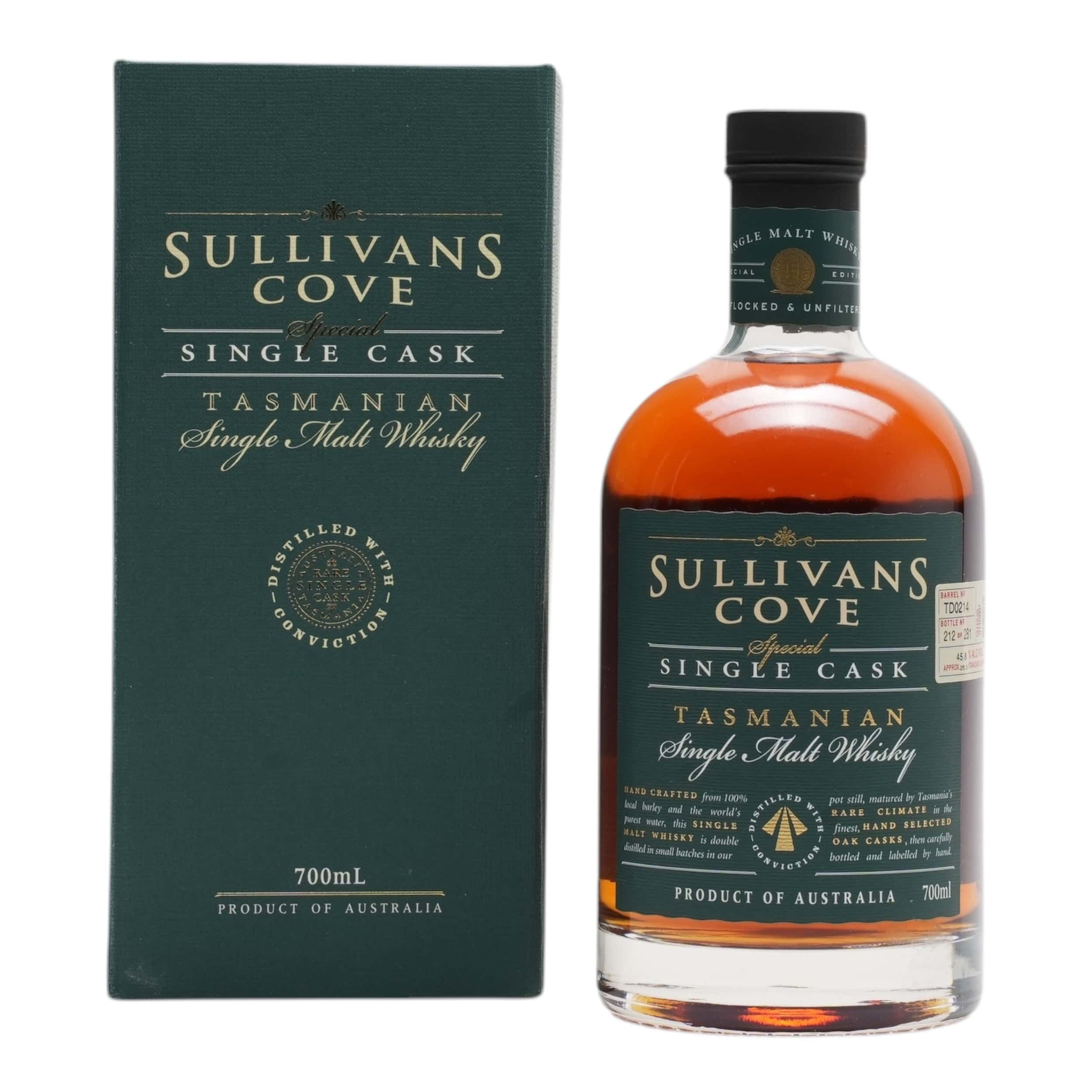 Sullivans Cove Special Cask TD0214 Auction | Australian Whisky Auctions