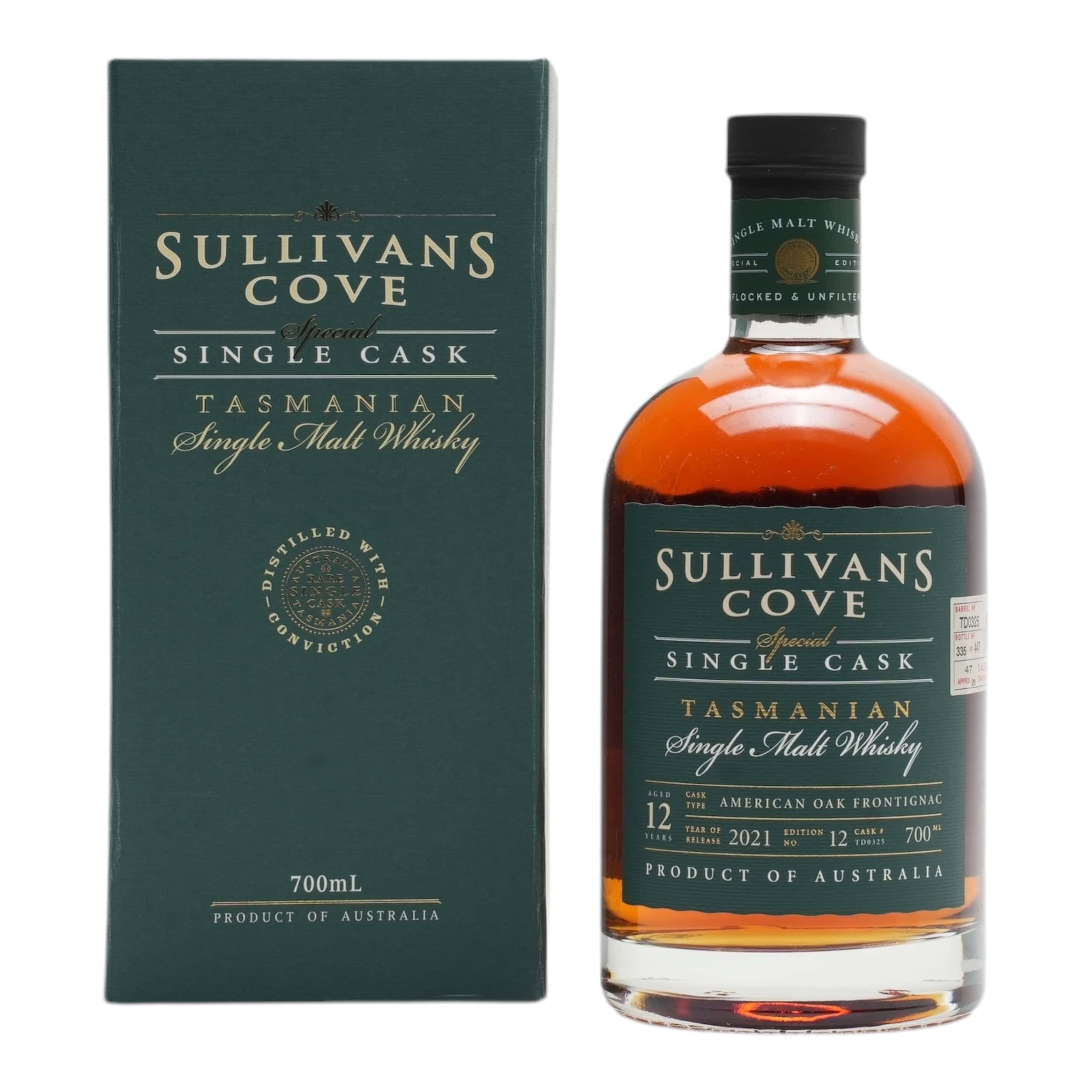 Sullivans Cove Special Cask TD0325 Auction | Australian Whisky Auctions
