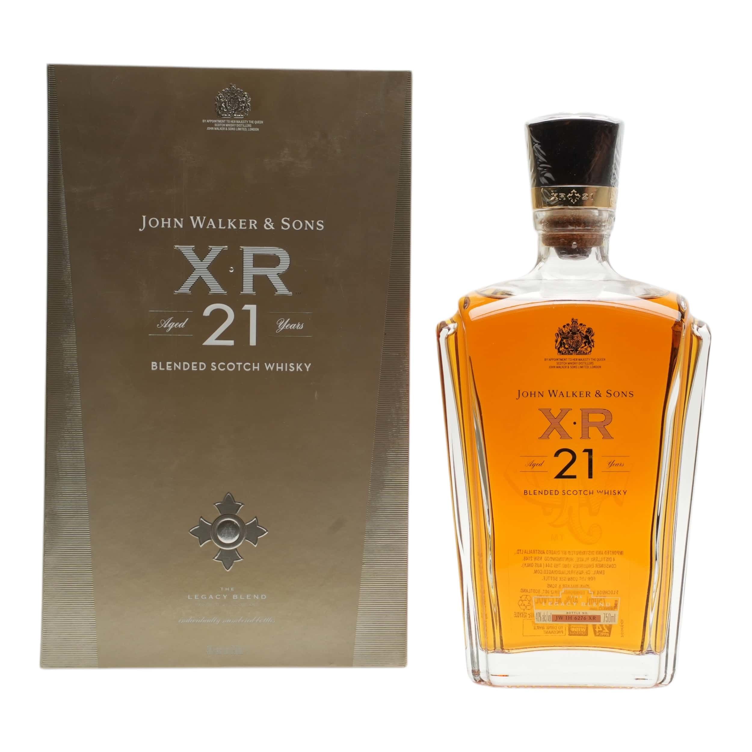 Johnnie Walker and Sons XR21 Auction | Australian Whisky Auctions