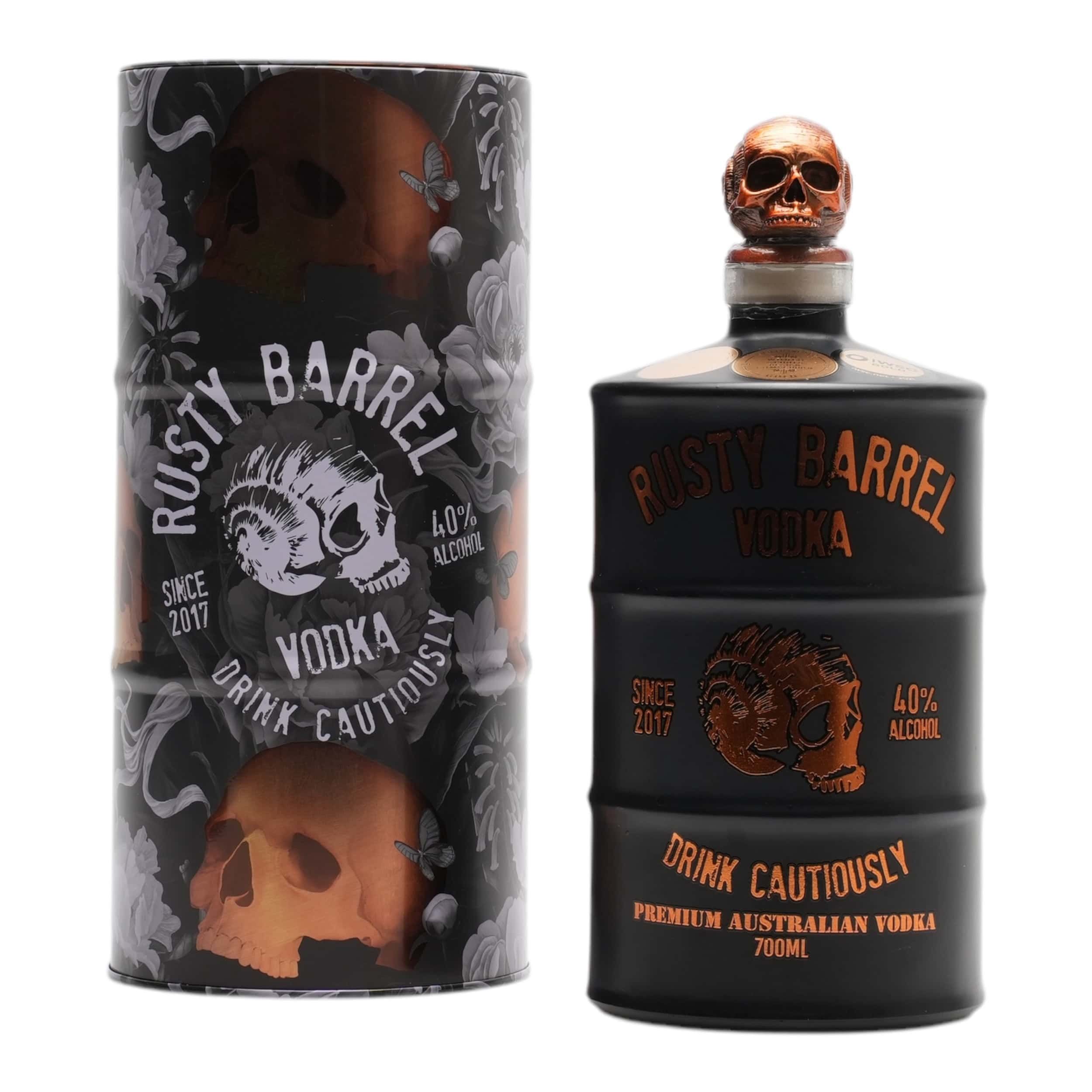 Rusty Barrel Vodka Auction | Australian Whisky Auctions