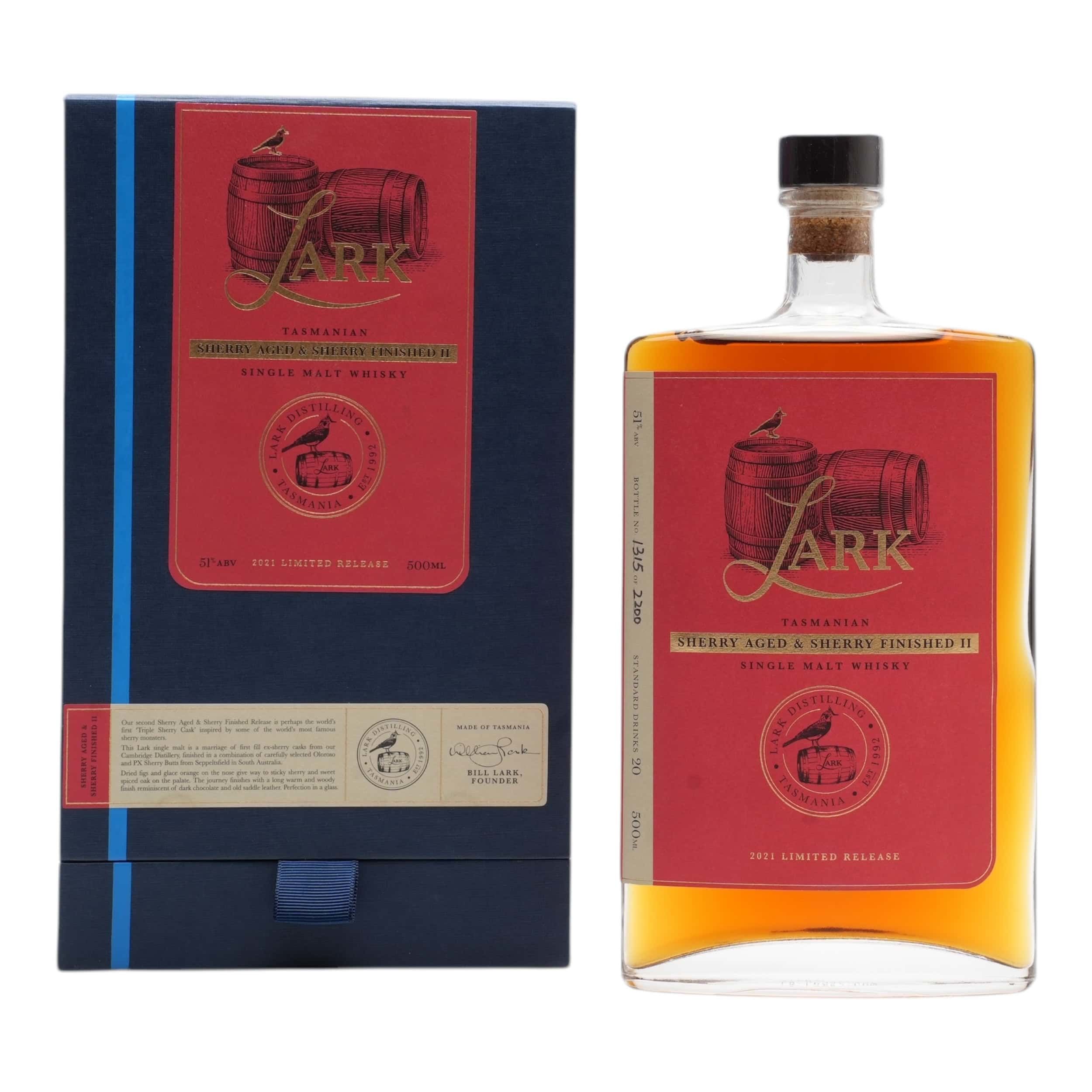 Lark Sherry Aged & Sherry Finished II 2021 Limited Release Auction ...