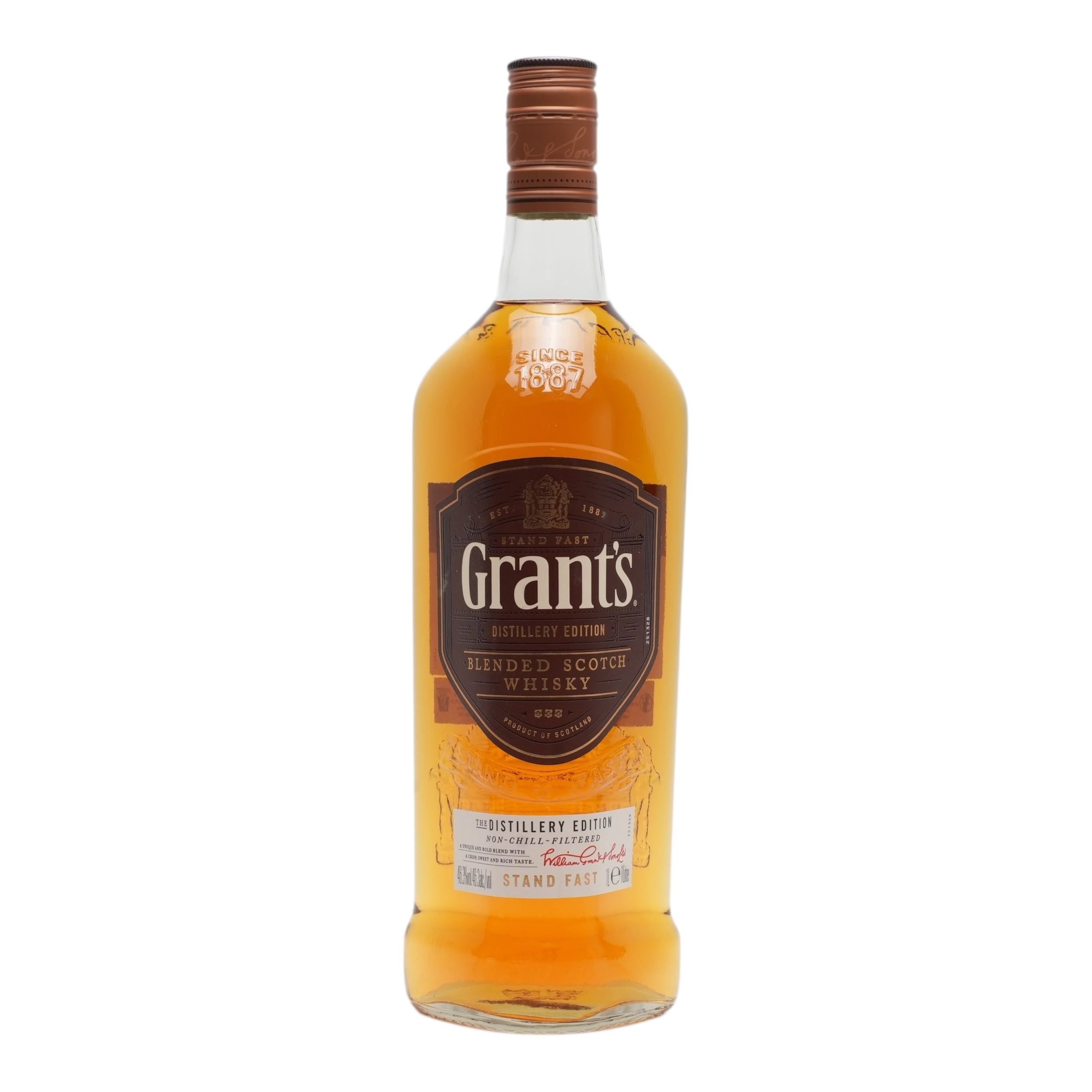 Grant's Distillery Edition Blended Whisky (1000ml) Auction | Australian ...