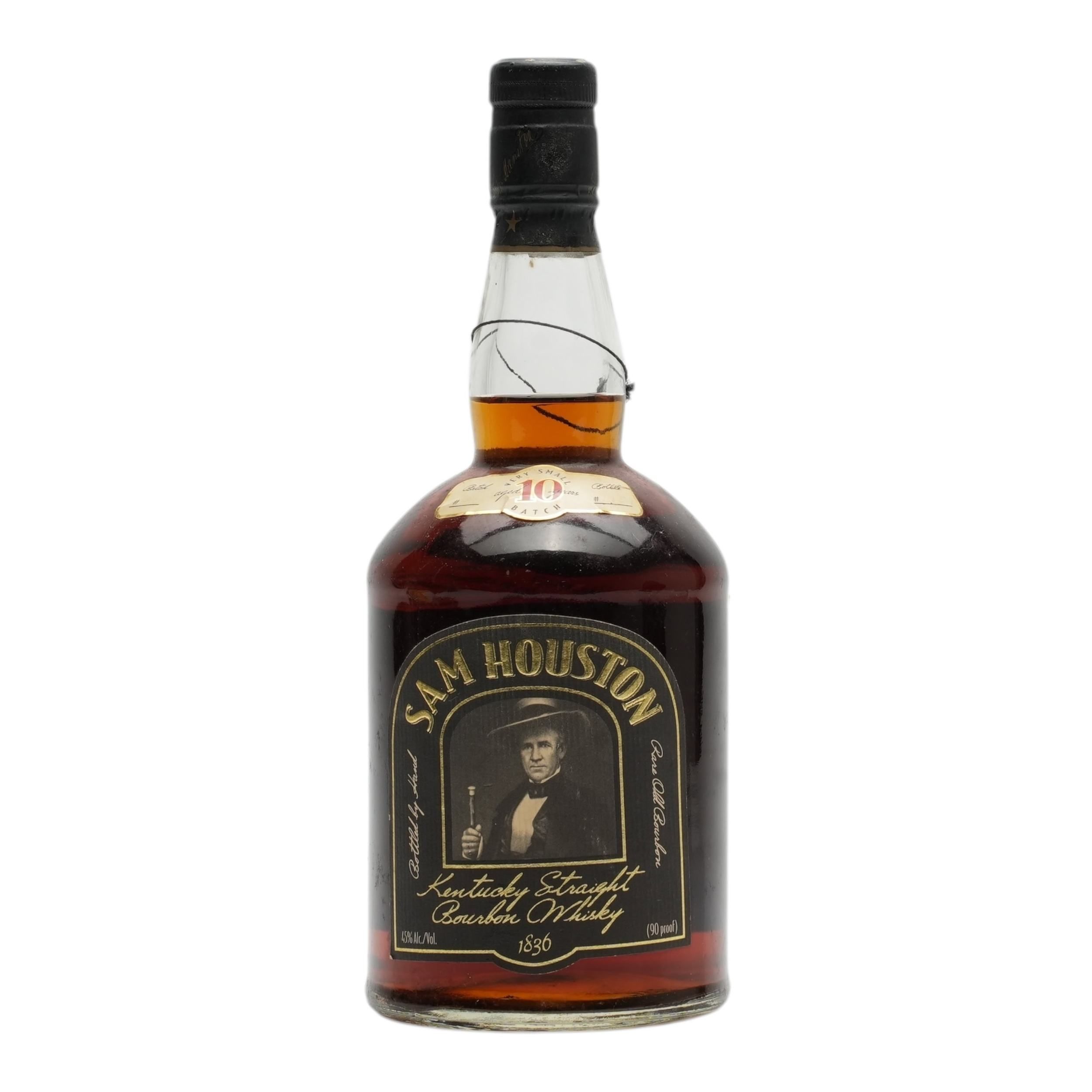 Sam Houston 10 Year Old Kentucky Straight Bourbon Auction | Australian ...
