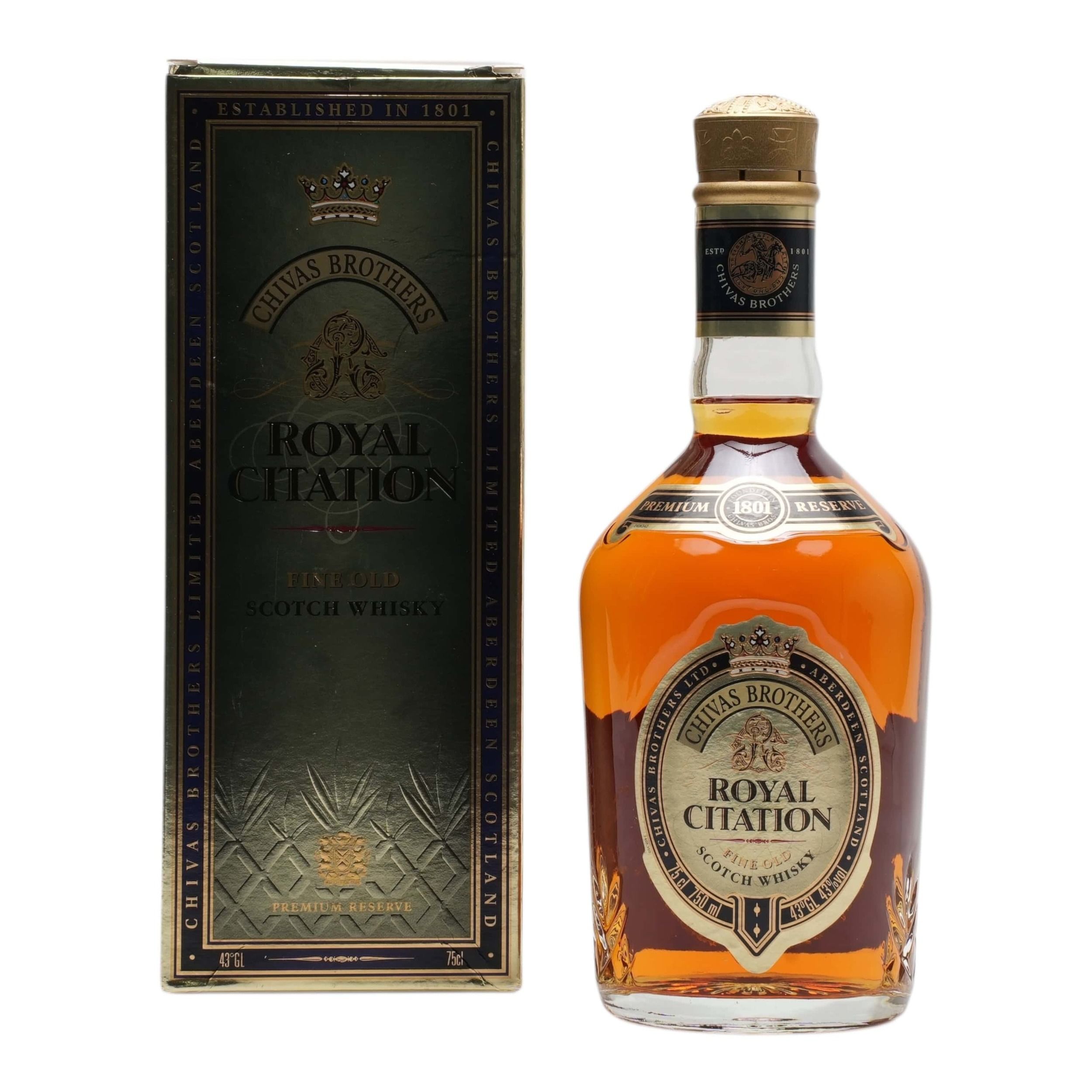 Chivas Brothers Royal Citation Scotch Whisky Auction | Australian ...