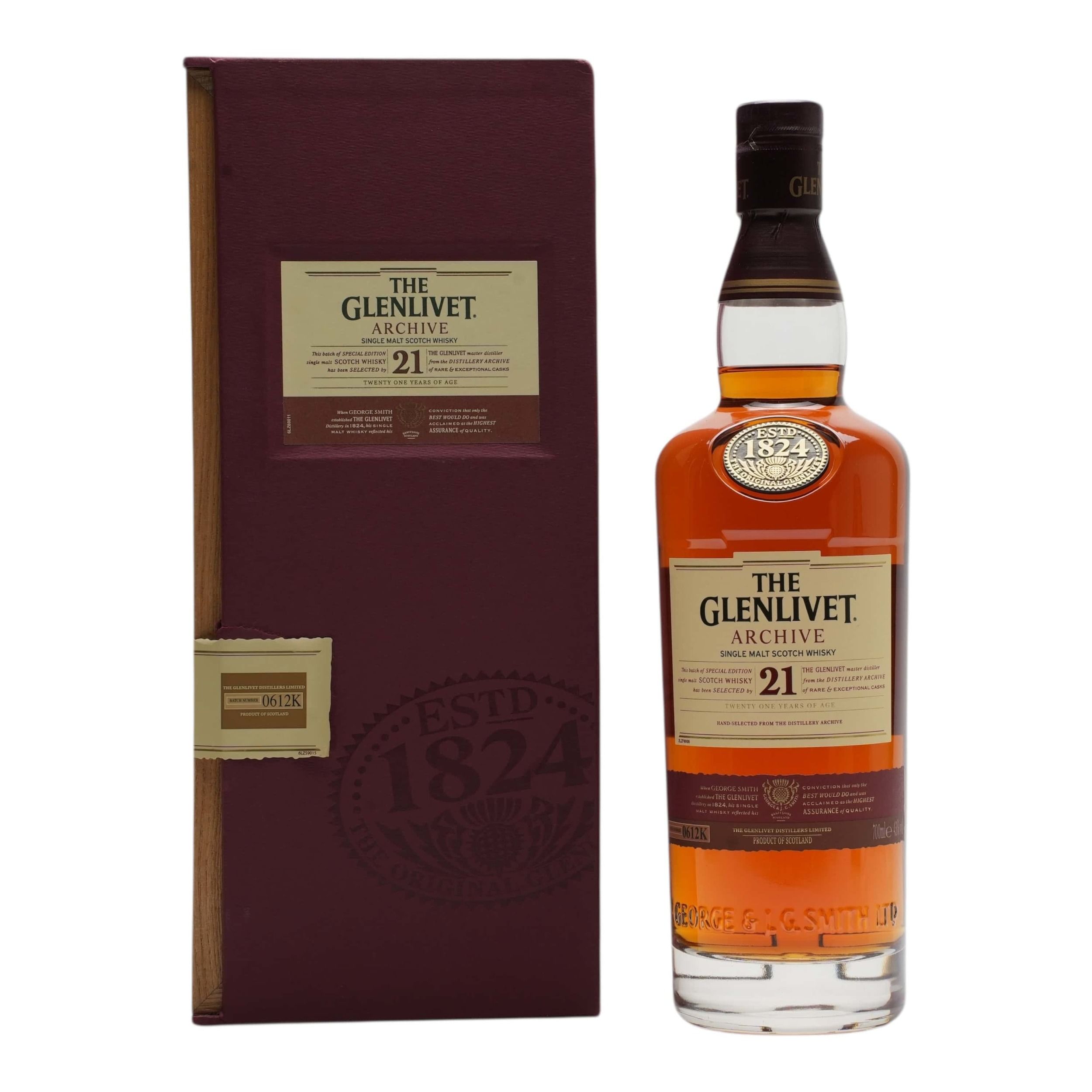 Glenlivet 21 Year Old Archive Auction | Australian Whisky Auctions