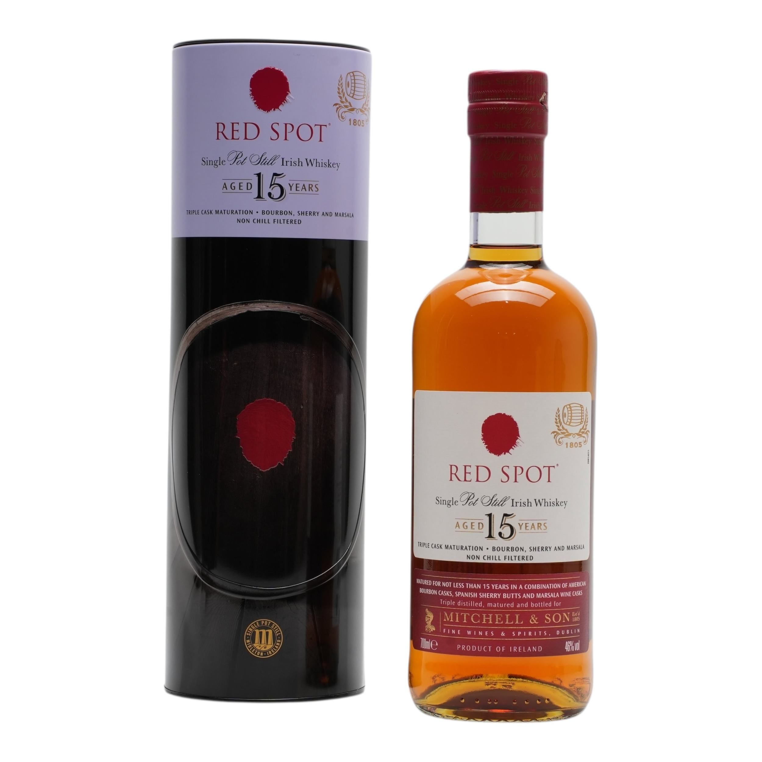 Red Spot 15 Year Old Single Pot Still Auction | Australian Whisky Auctions